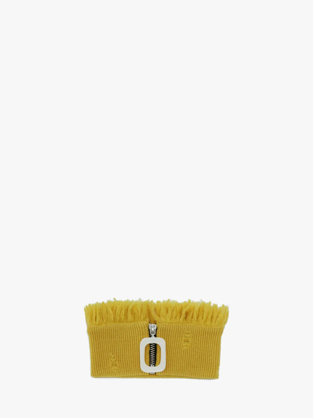 NECKBAND WITH FRINGE DETAIL in yellow | JW Anderson US
