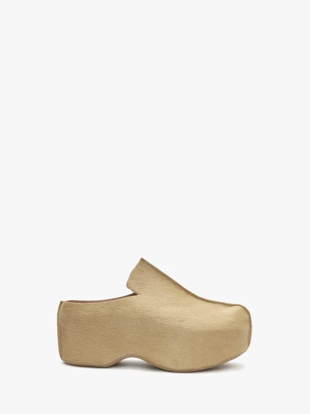 SABOT PLATFORM IN PELLE in toni neutri | JW Anderson IT