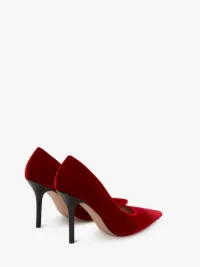 VELVET PUMPS in red JW Anderson GB