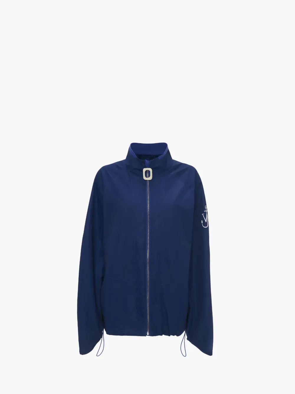 ZIP FRONT TRACK JACKET in blue | JW Anderson
