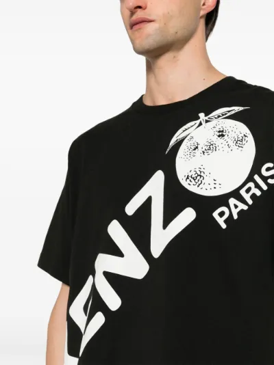 Kenzo signature logo t shirt store
