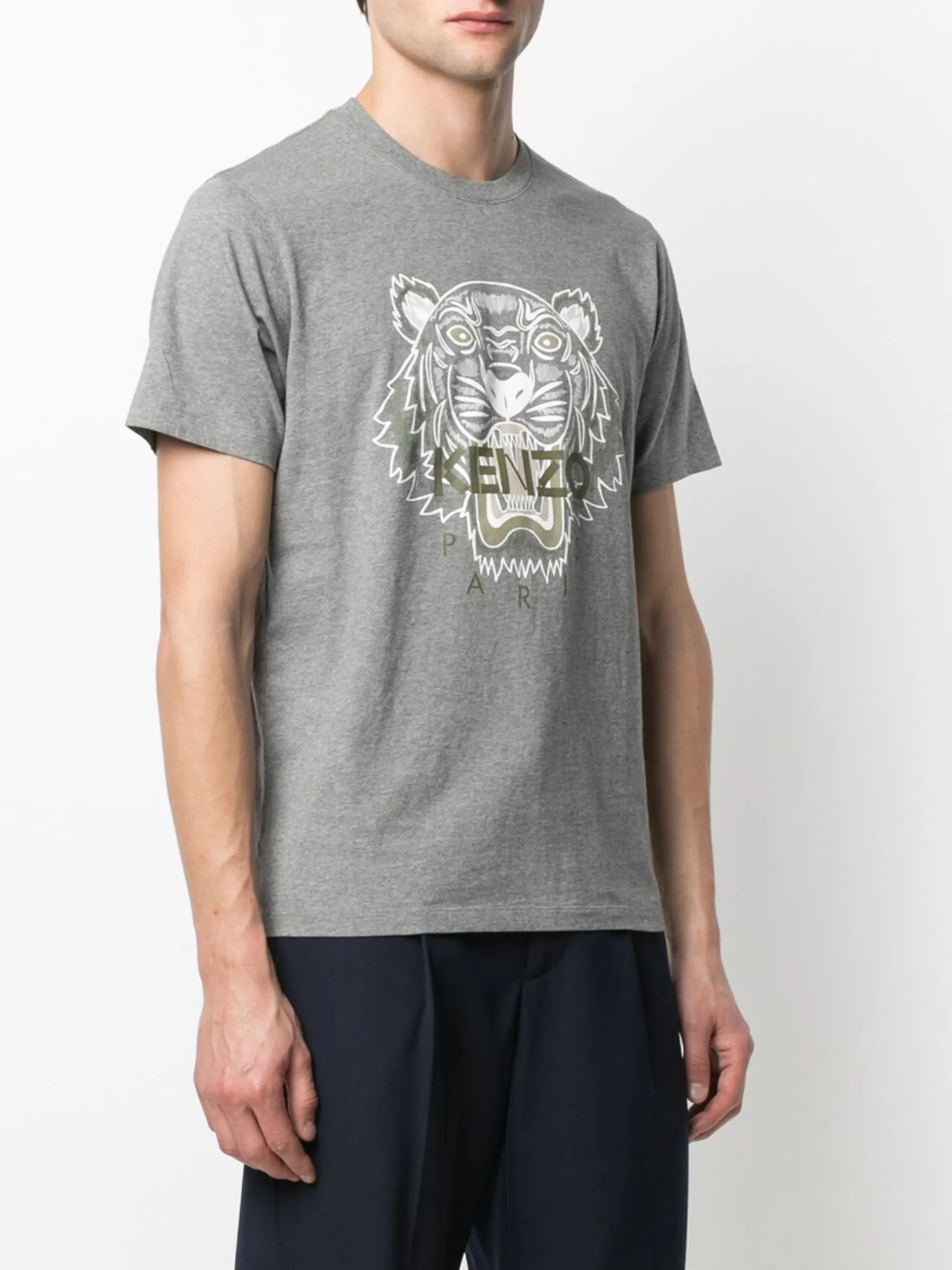 Kenzo Tiger motif T shirt Eraldo HR