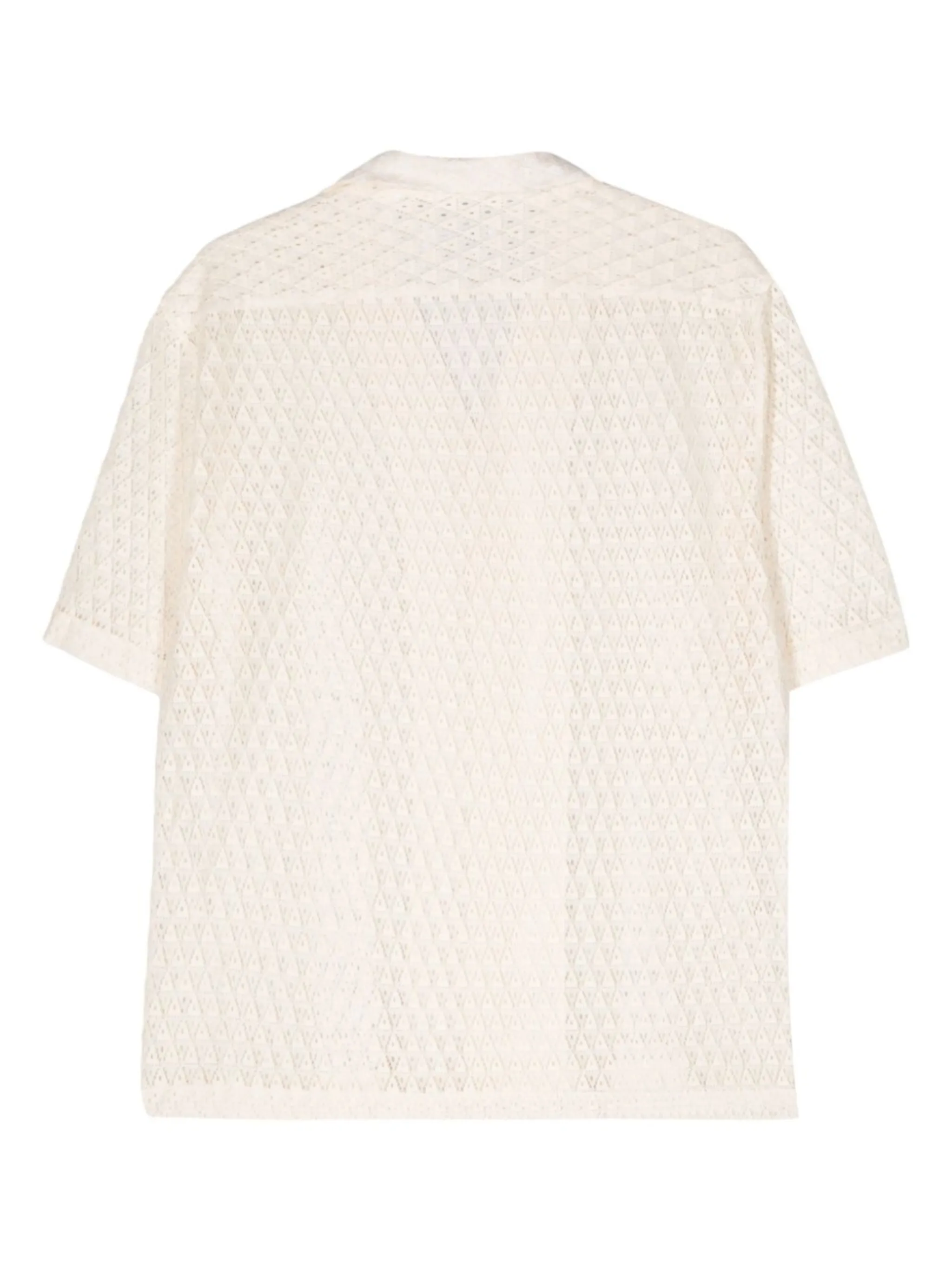 Lardini macramé-detail shirt | Eraldo.com US
