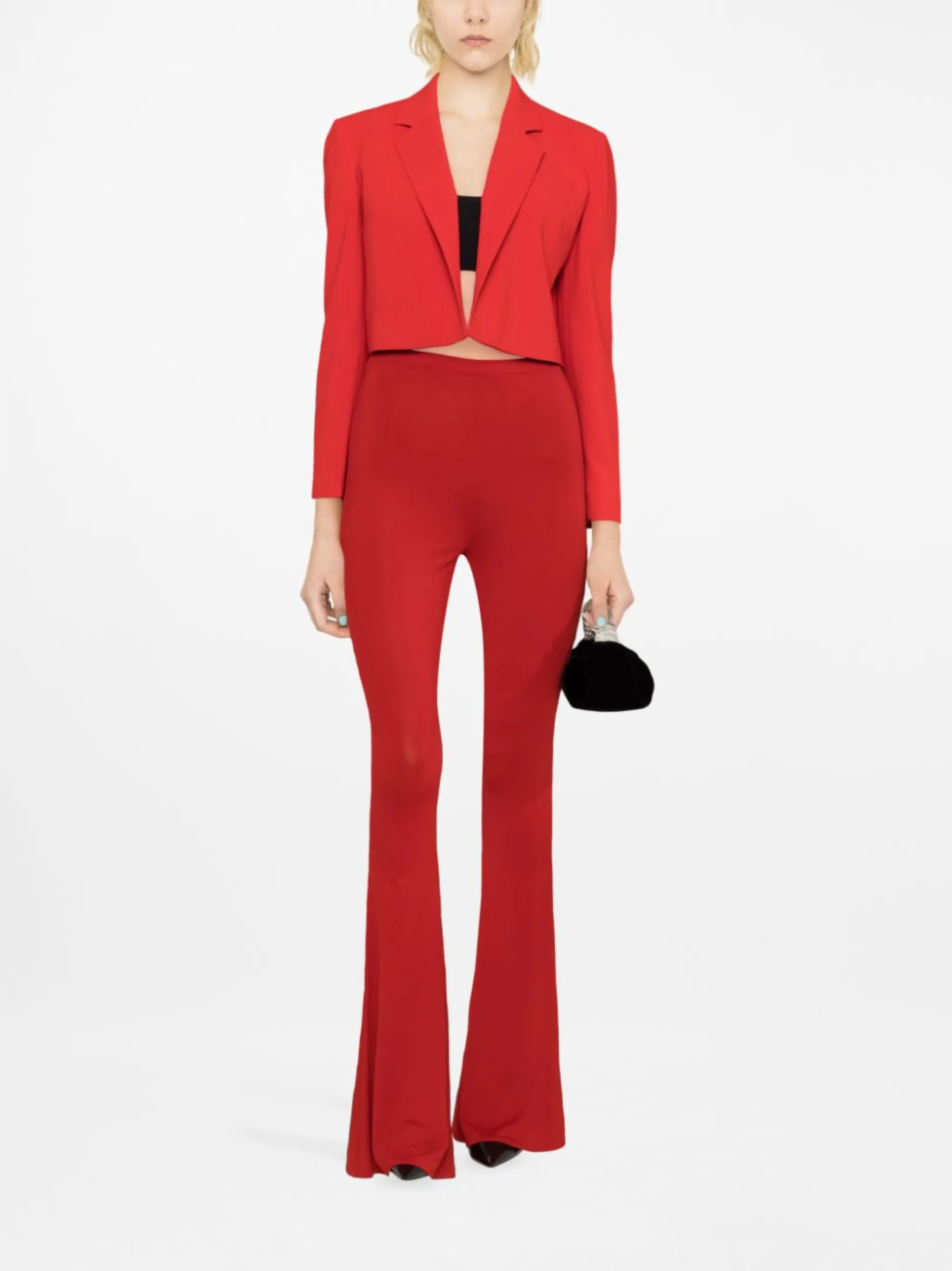 Magda Butrym High Rise Flared Leggings Us