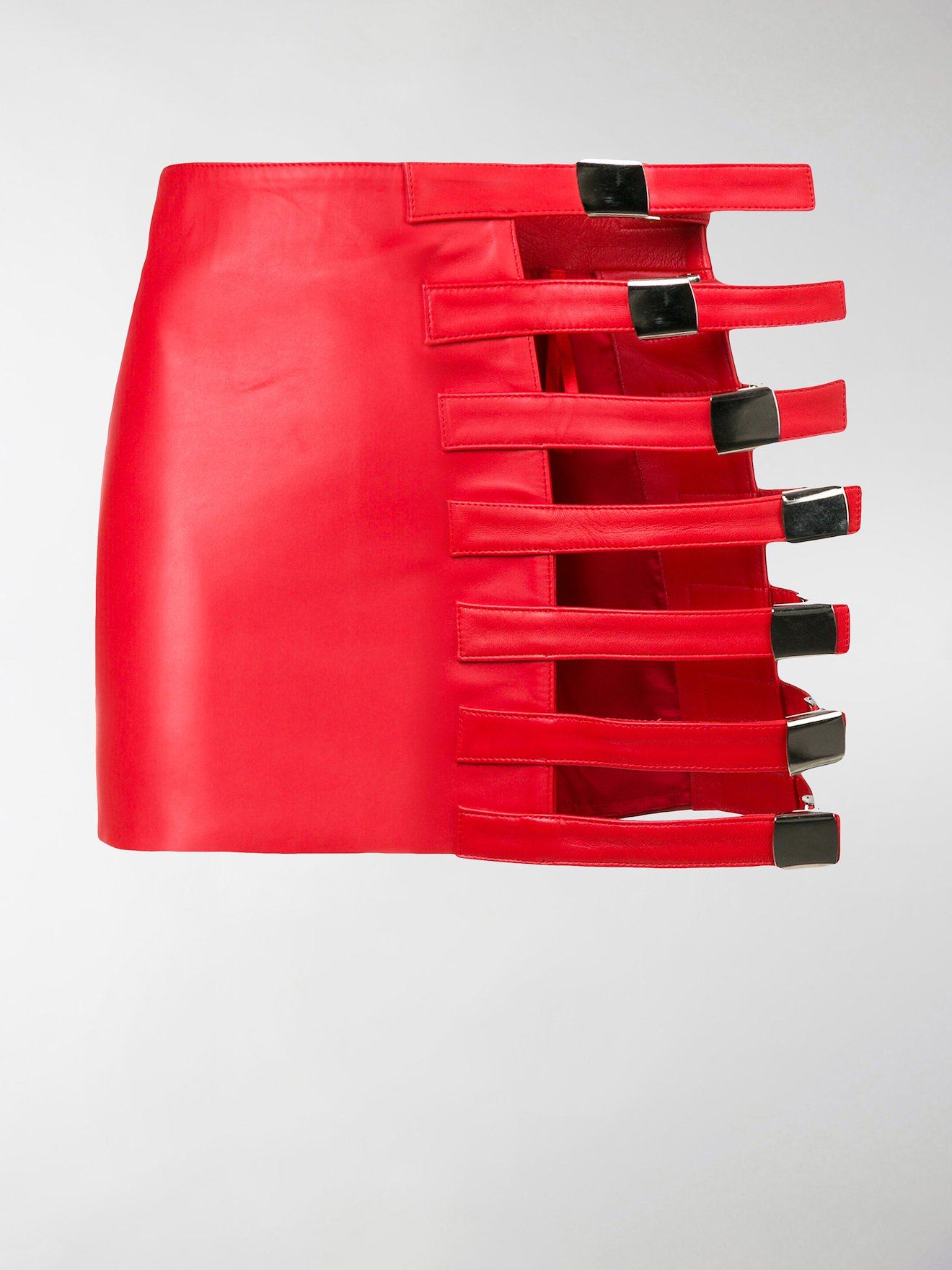 Manokhi Raiki mini skirt red | MODES