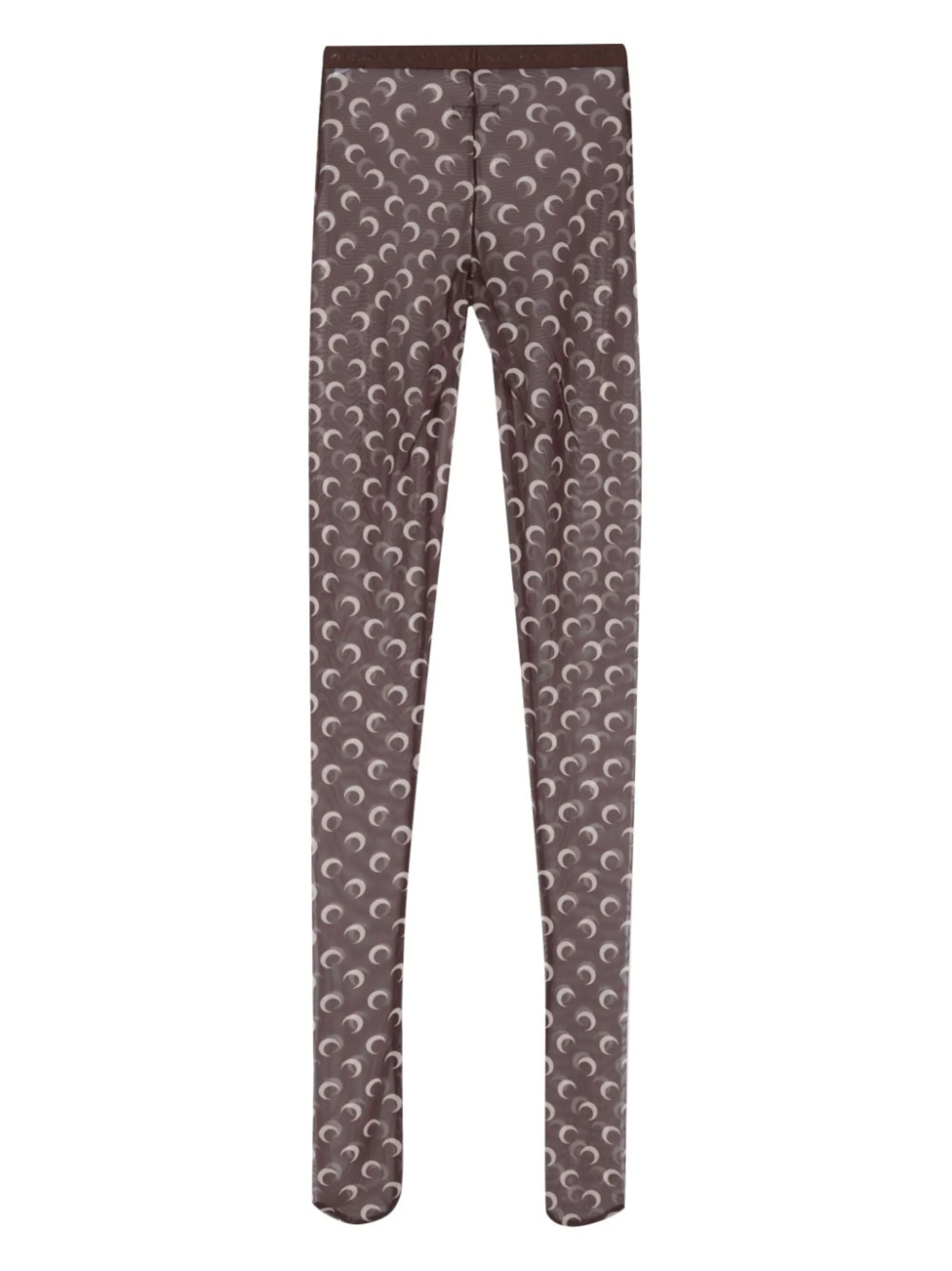 Marine Serre crescent moon print tights Eraldo GW
