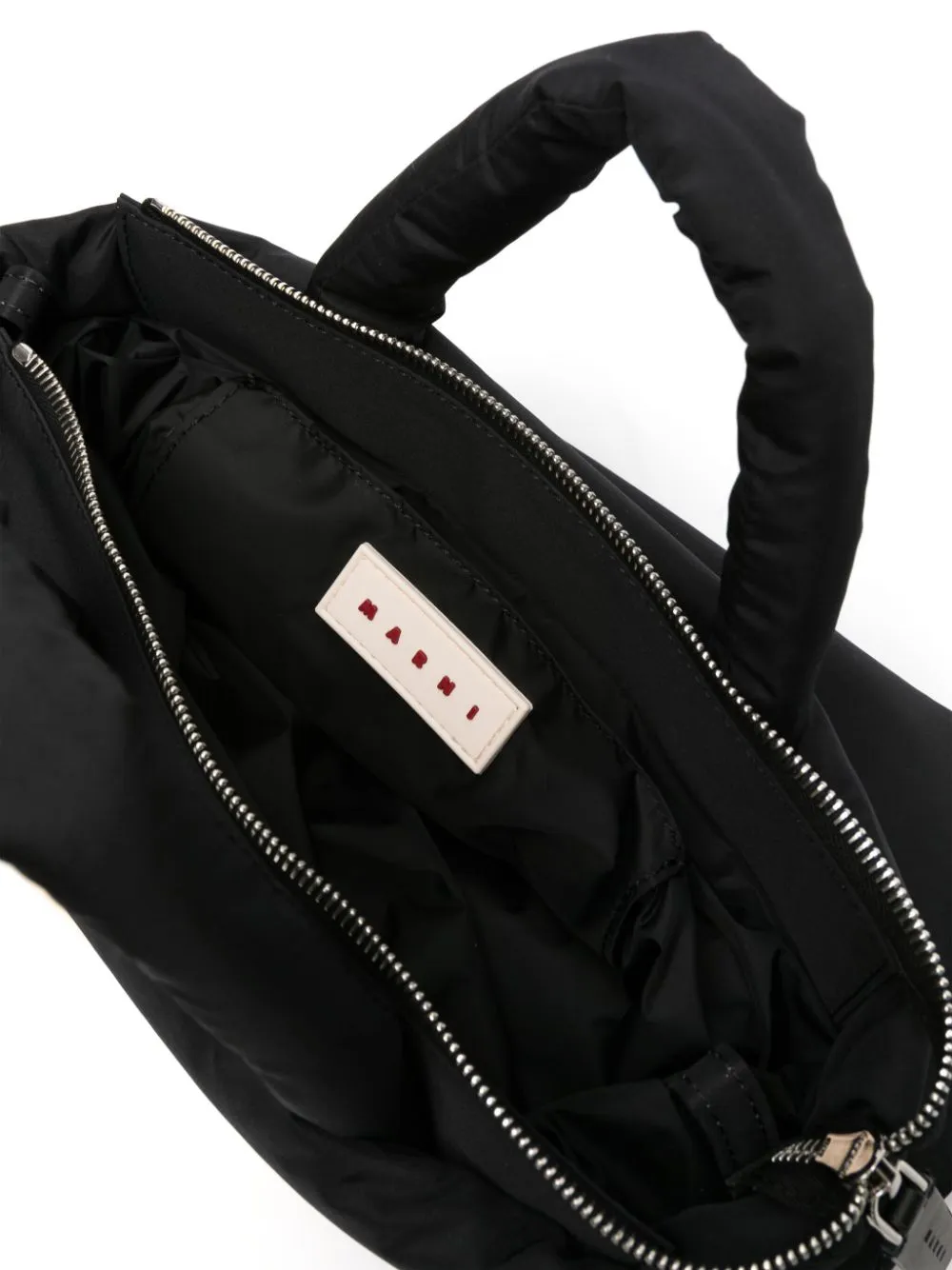 Marni Black Puff mini tote bag | Eraldo.com KR