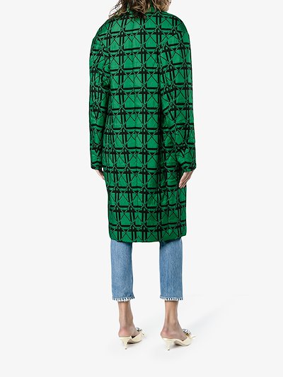 Marni oversized checked jacquard coat | Browns