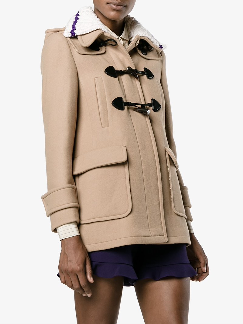 Miu Miu short duffle coat | Browns