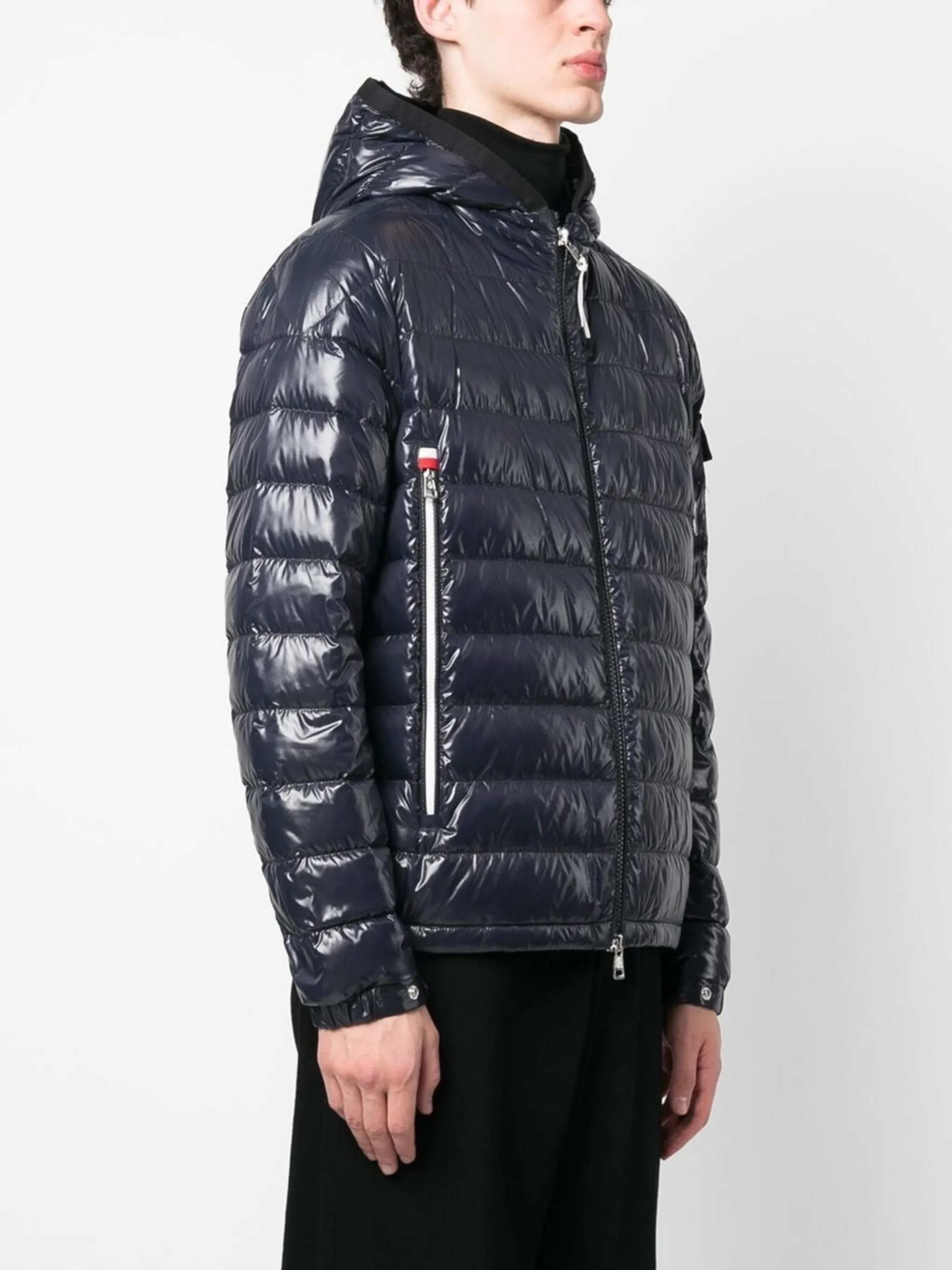 Moncler logo-trim padded jacket | Eraldo.com UK