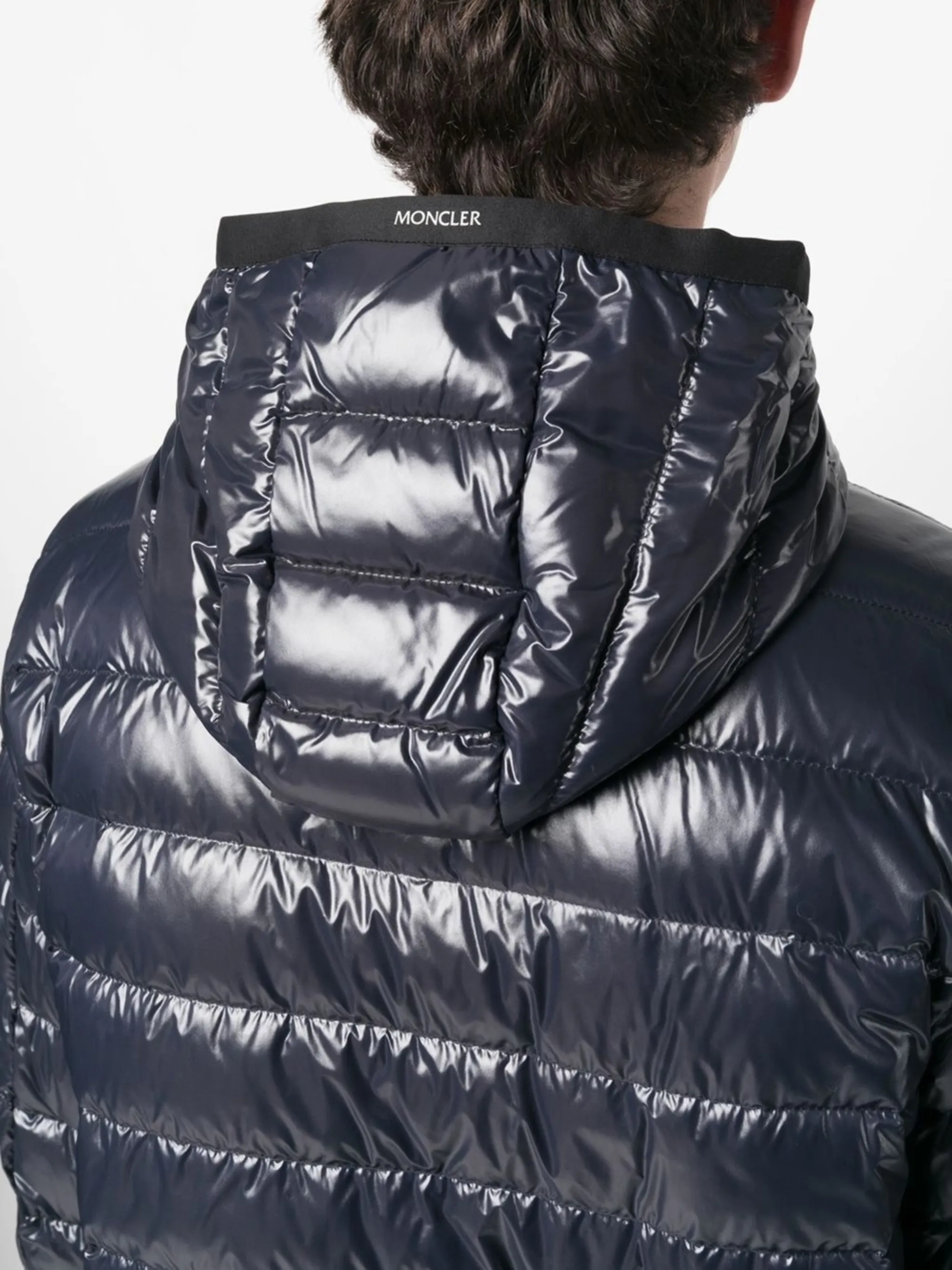 Moncler logo-trim padded jacket | Eraldo.com UK
