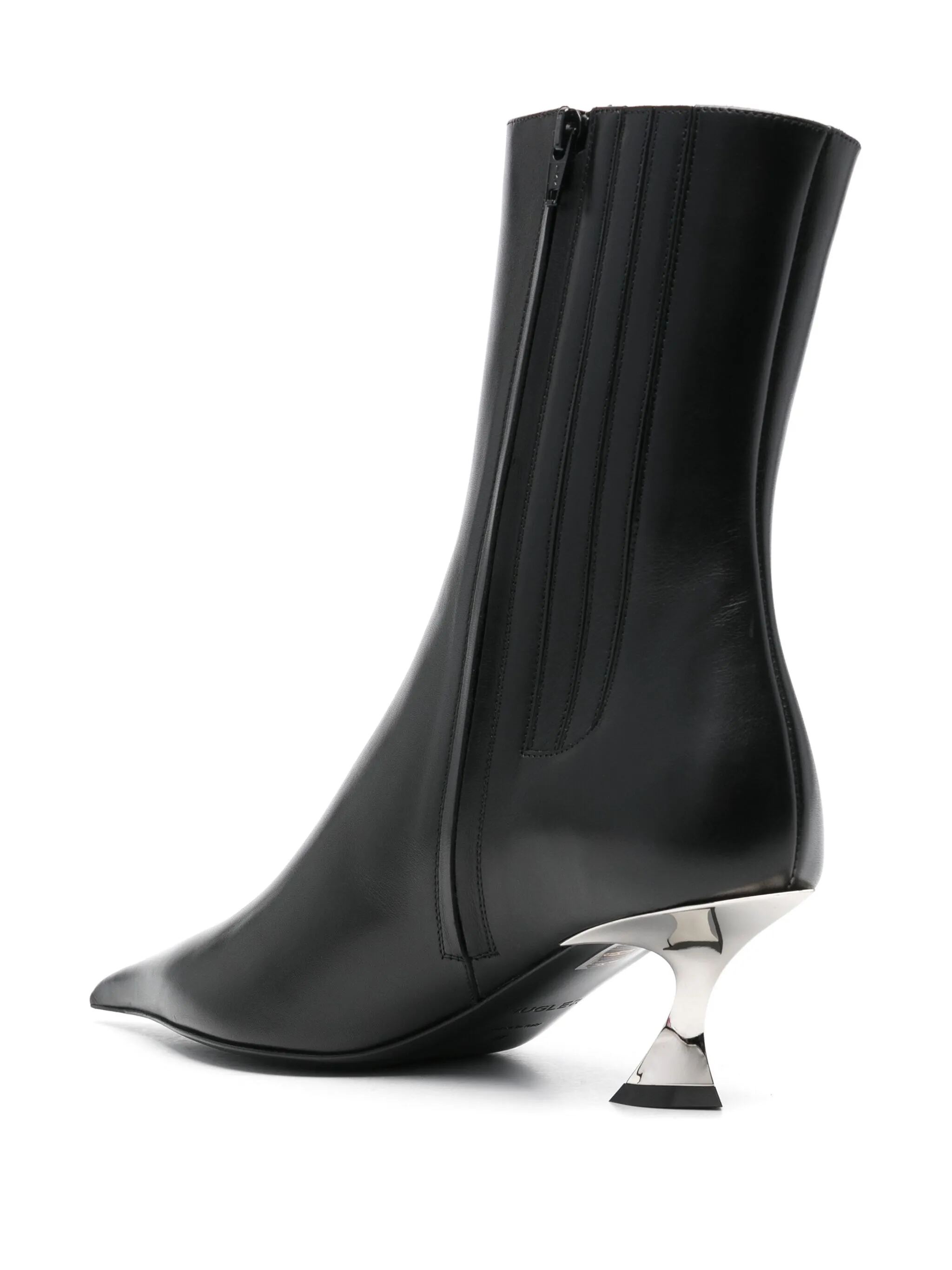 Mugler 60mm leather ankle boots | Eraldo.com US