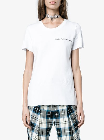 Natasha Zinko Cinderella print t-shirt | Browns
