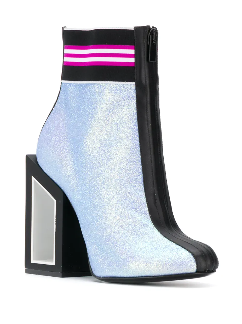 VOID Ankle Boot in multicolour Rubber | Nicholas Kirkwood