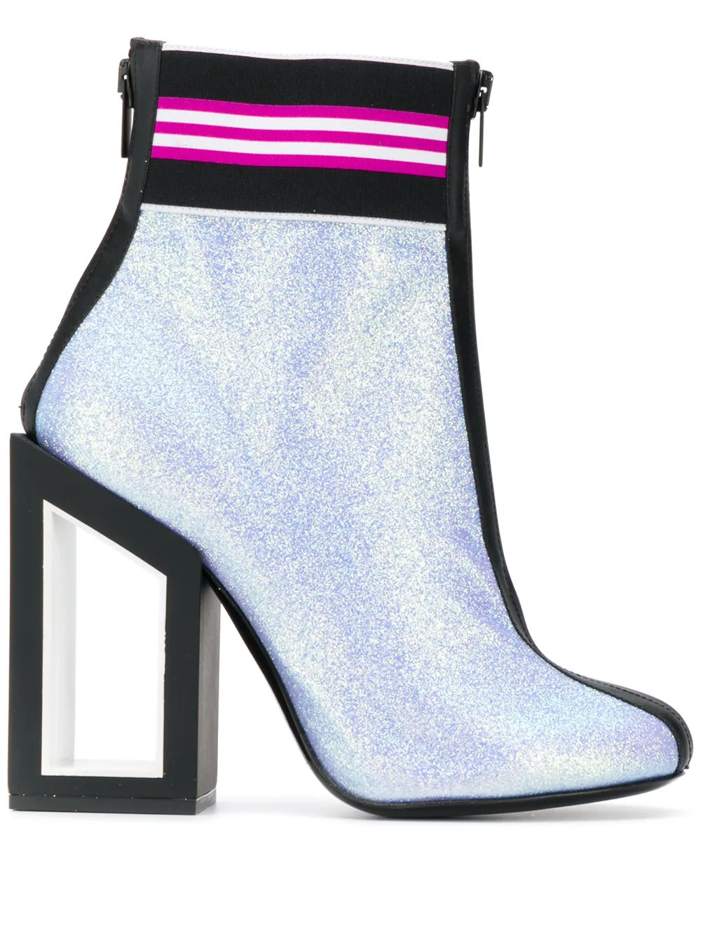 VOID Ankle Boot in multicolour Rubber | Nicholas Kirkwood