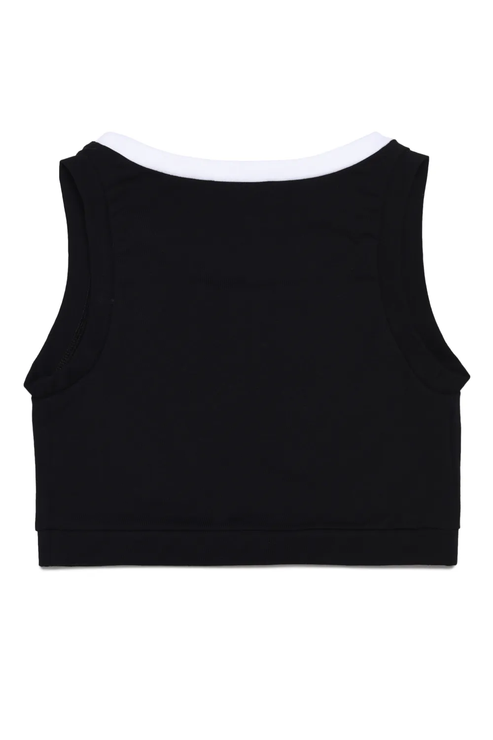 Logo Stripe Crop Top In Black N°21 Official Online Store