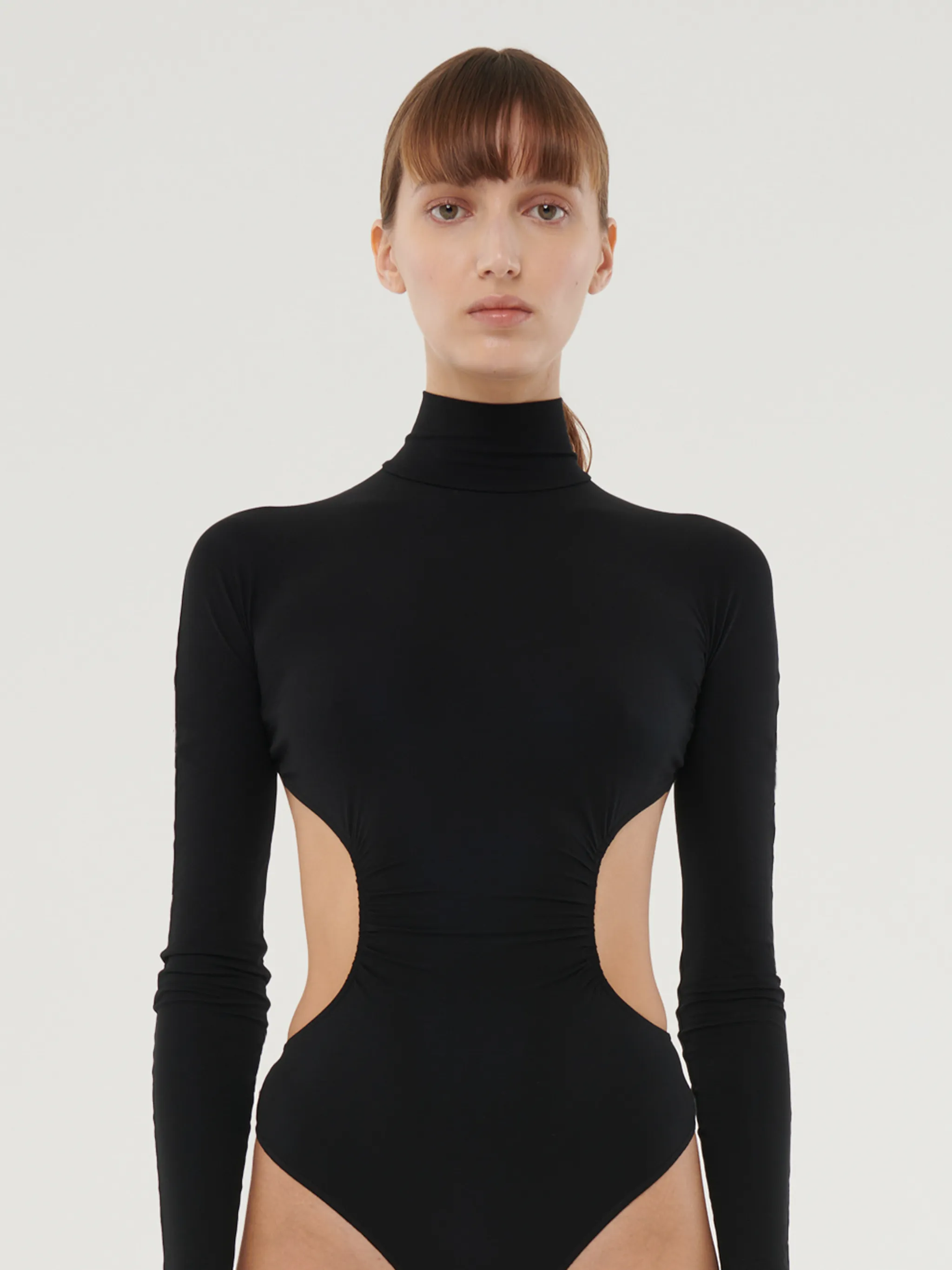 N21 X Wolford Open Back Bodysuit In Black N°21 Official Online Store