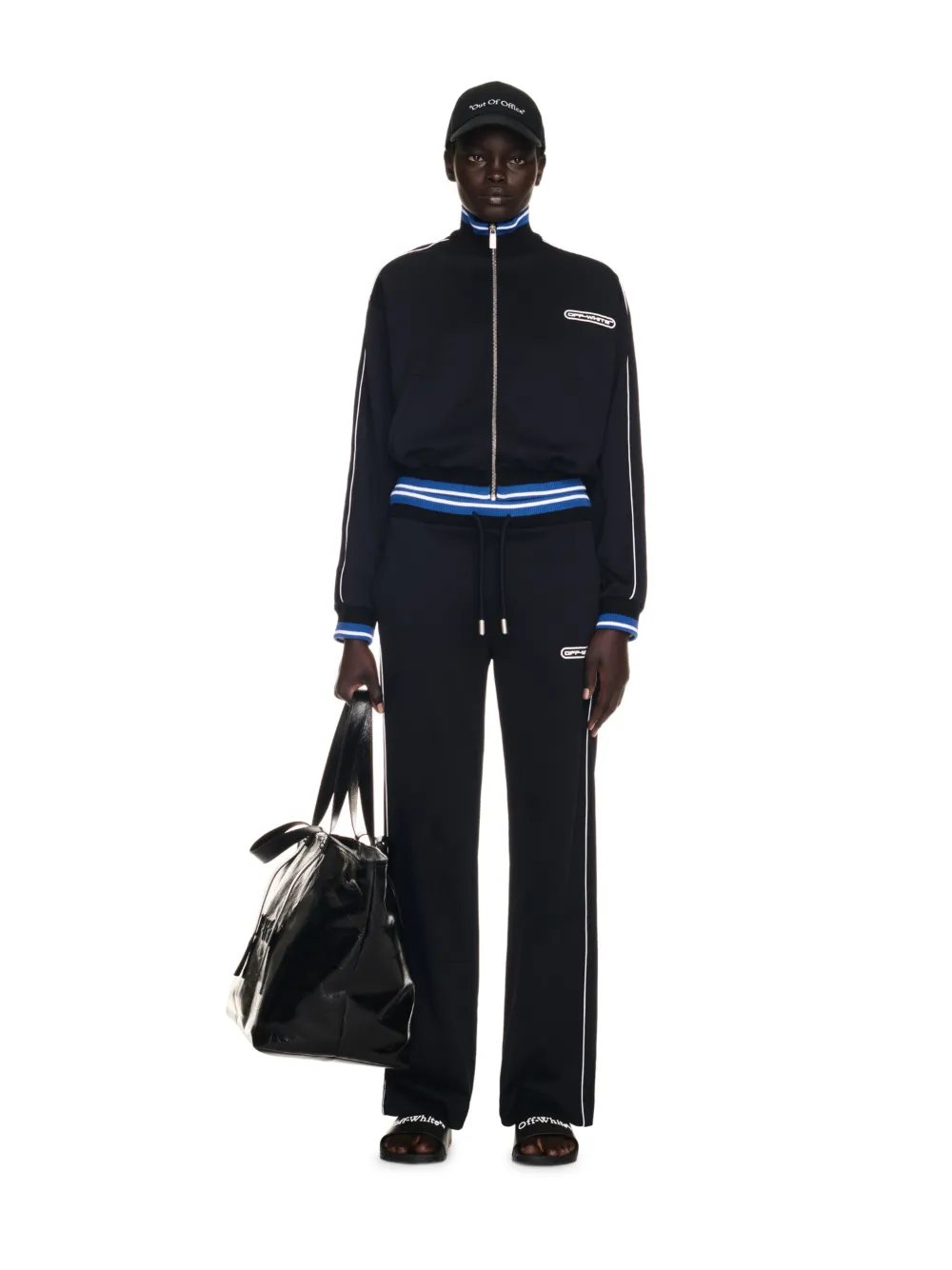 90S LOGO TRACK PANTS in black | Off-White™ Official GB