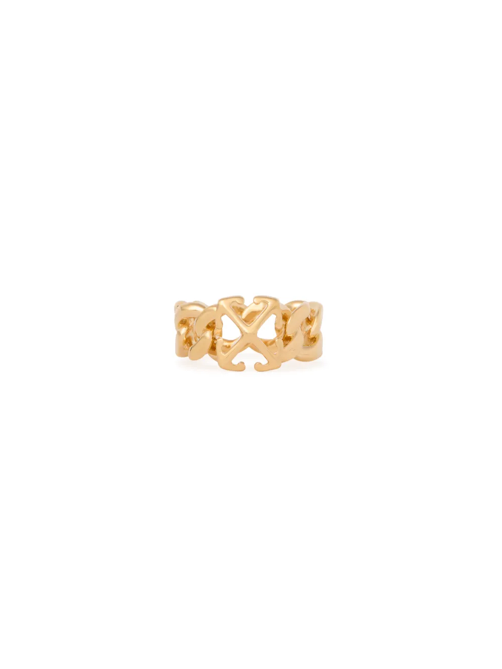 ARROW CHAIN RING in gold | Off-White™ Official US
