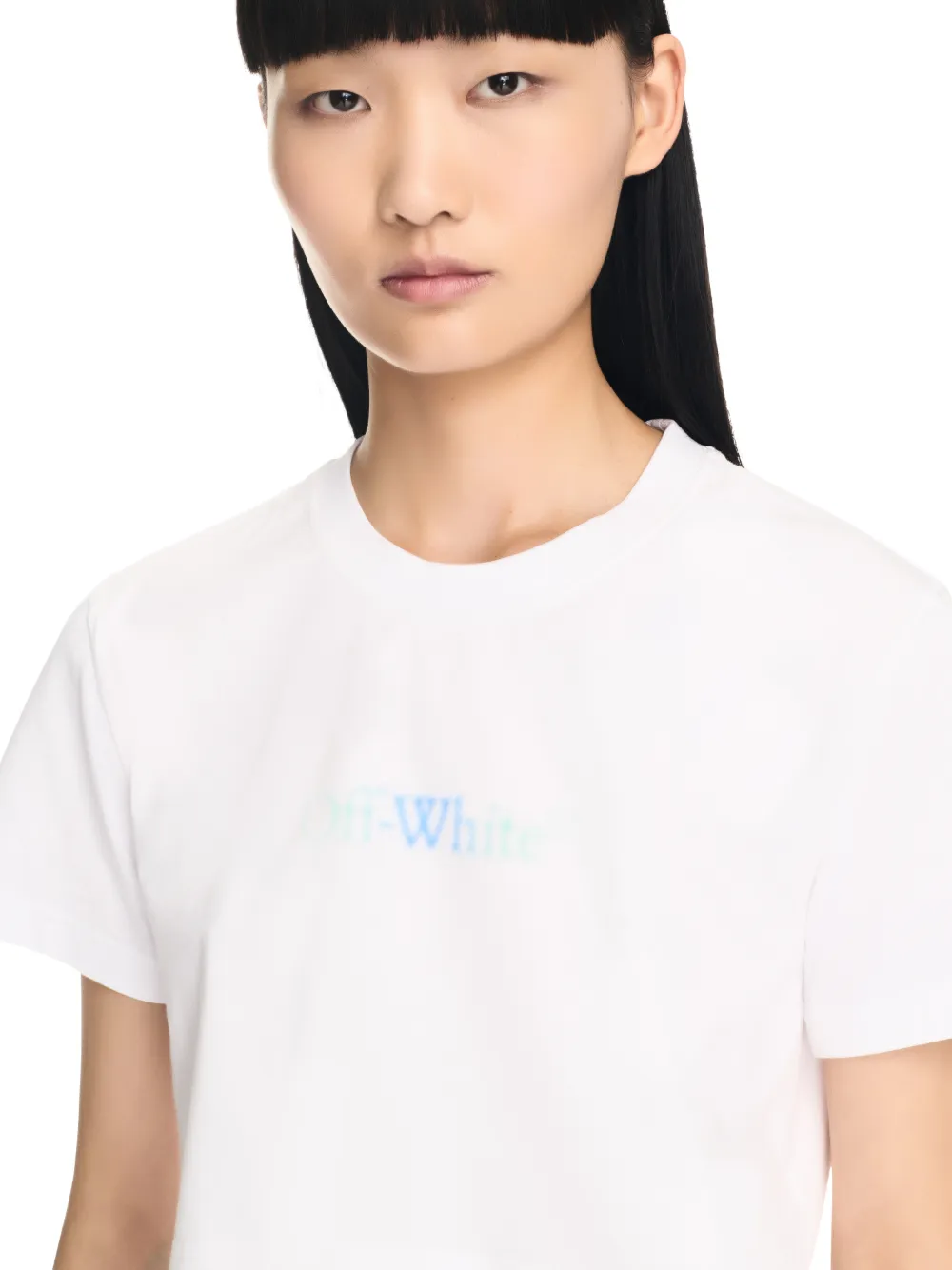 Arrow Crop Tee In White Off White™ Official Th