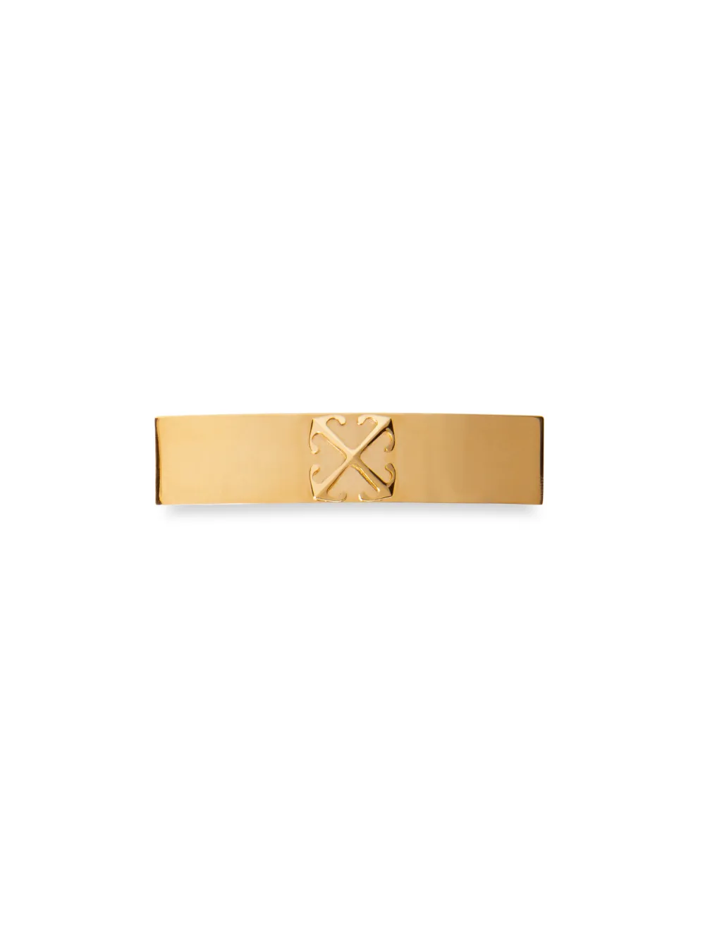 ARROW HAIR CLIP in gold | Off-White™ Official IN