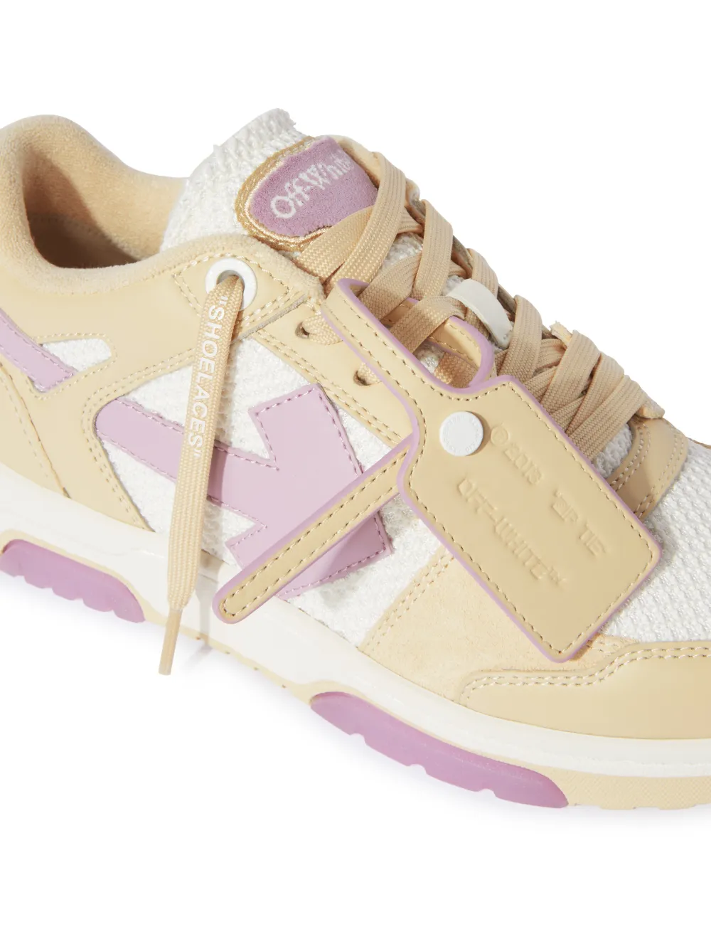 BEIGE/LAVENDER SLIM OUT OF OFFICE in neutrals | Off-White™ Official GB