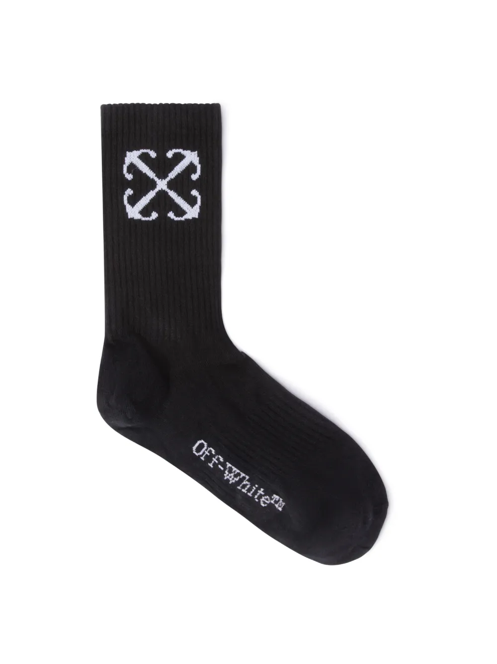 BLACK ARROW MID SOCKS in black | Off-White™ Official GB