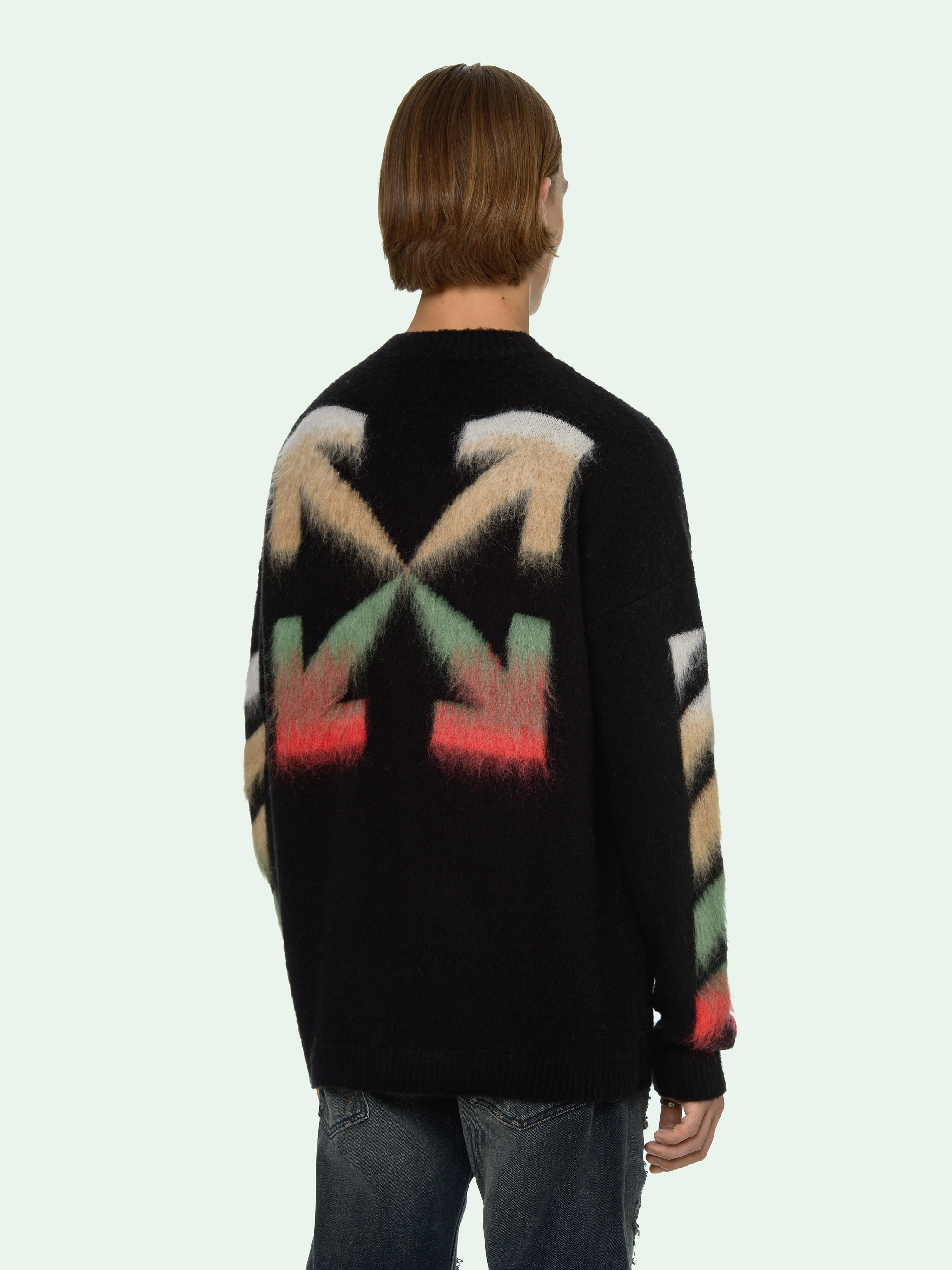 BRUSHED WOOL SWEATER - Off-White™ Official Site