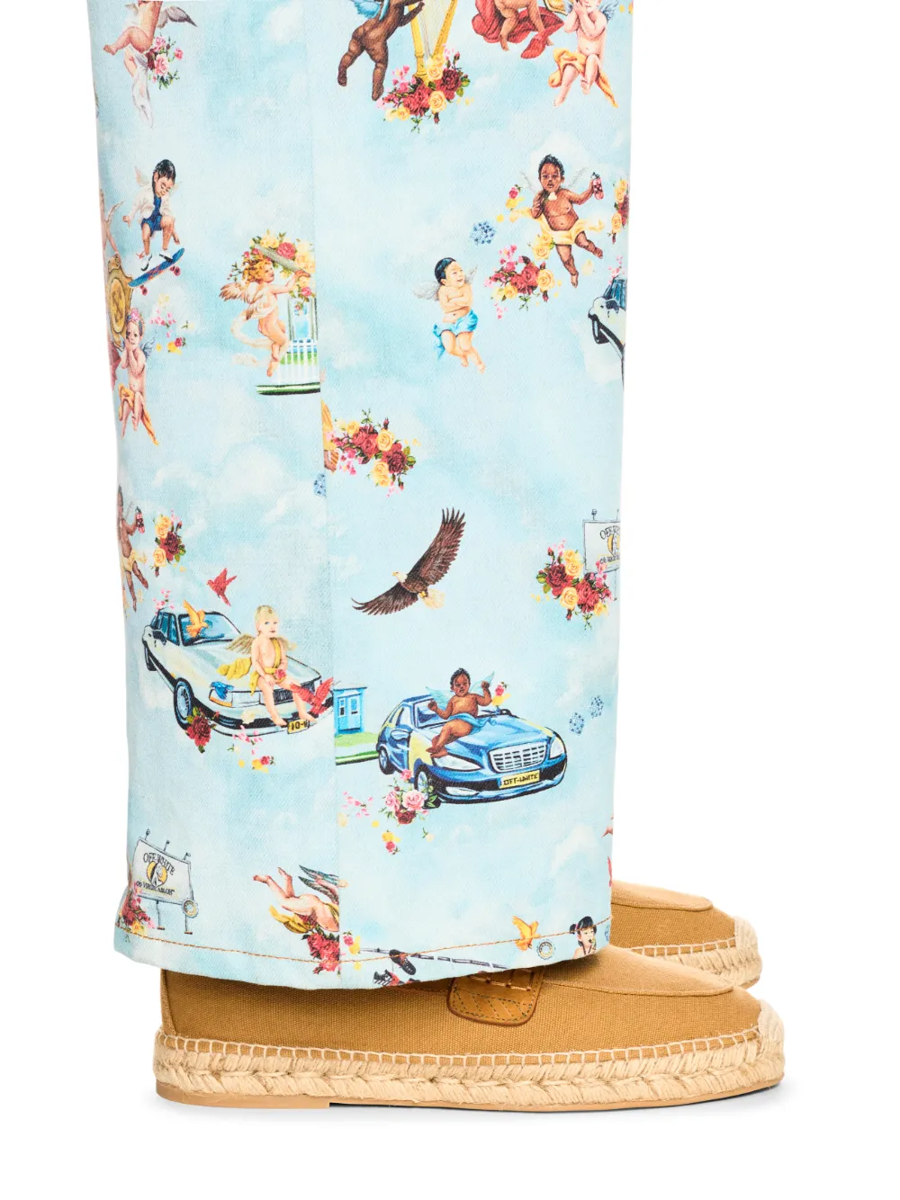 CARAMEL PORTOFINO ESPADRILLES in neutrals | Off-White™ Official US