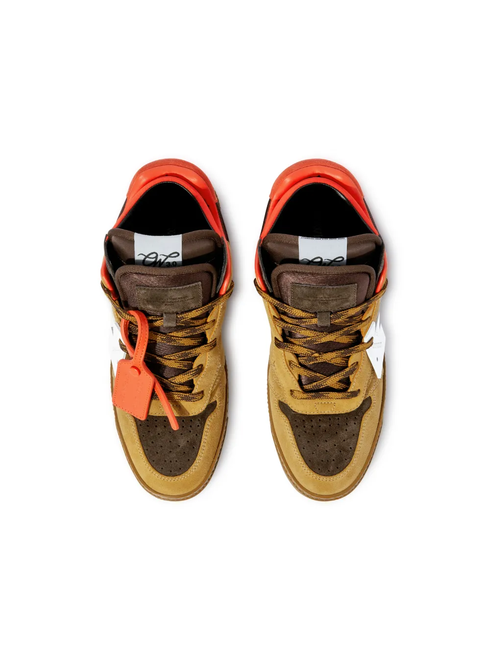 CHOCOLATE/ORANGE FLOATING ARROW in brown | Off-White™ Official ZA