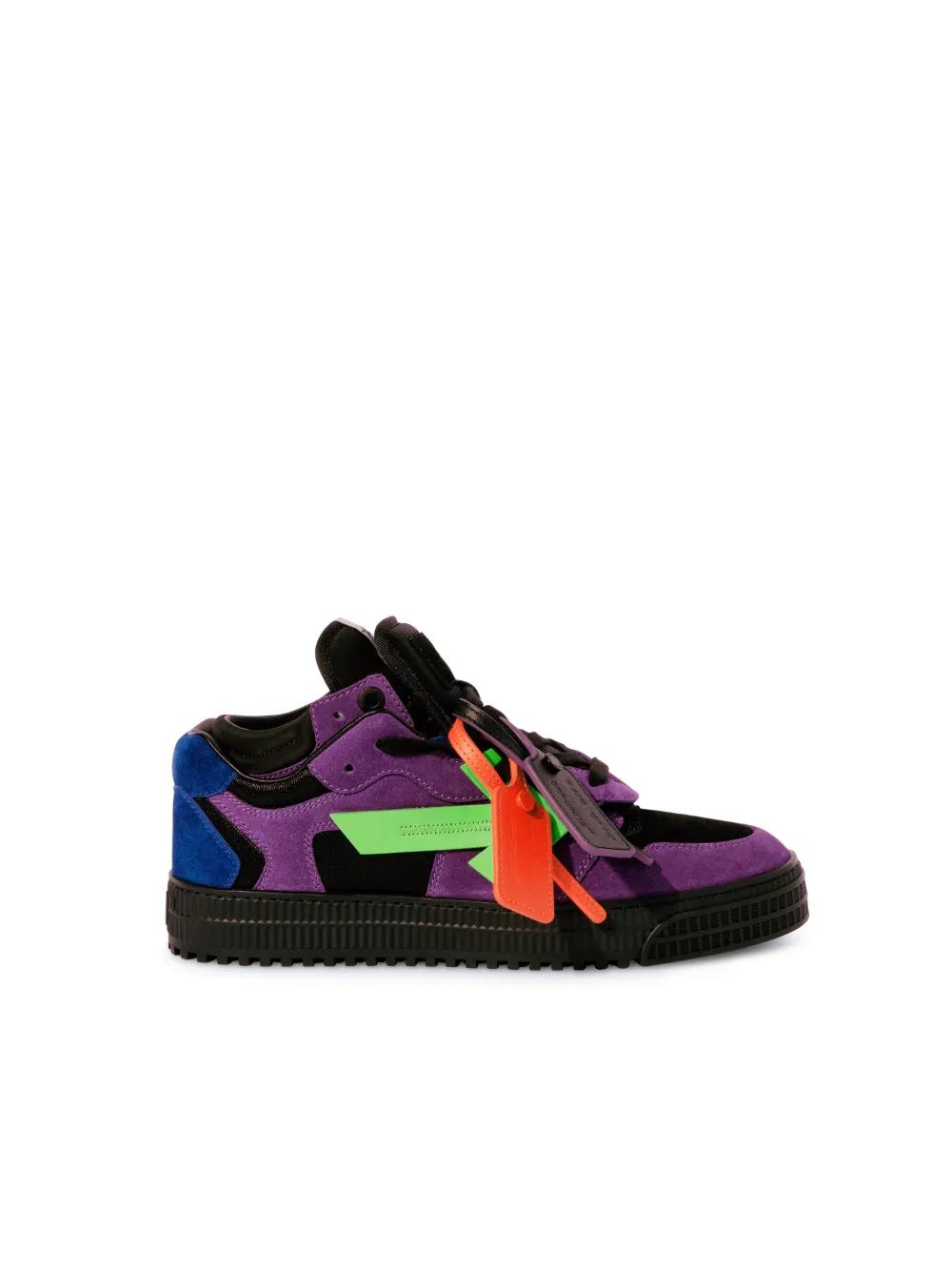 DARK BLUE/LIME FLOATING ARROW in purple | Off-White™ Official IN