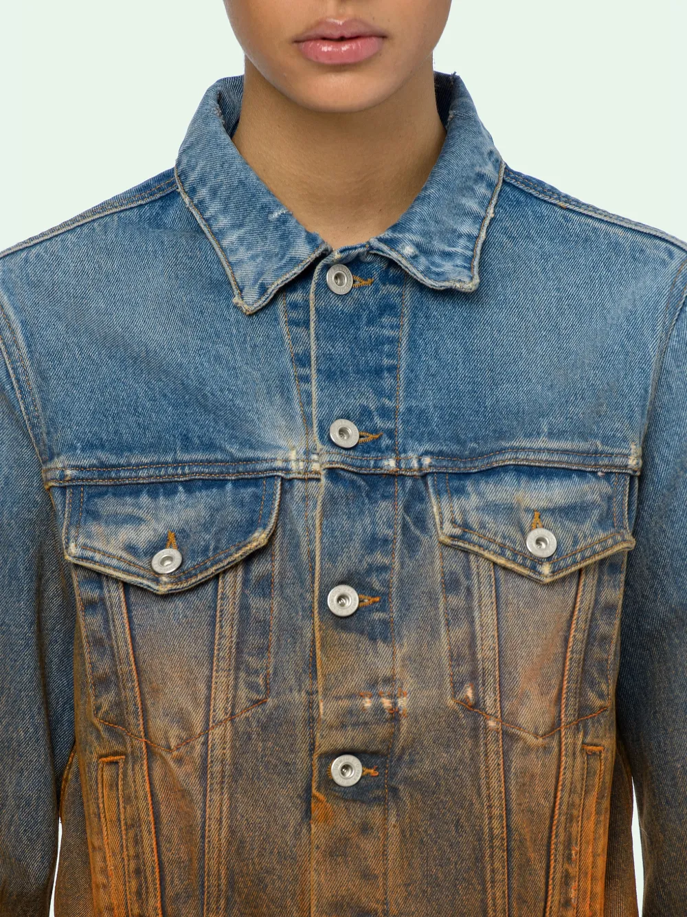 DEGRADE DENIM JACKET