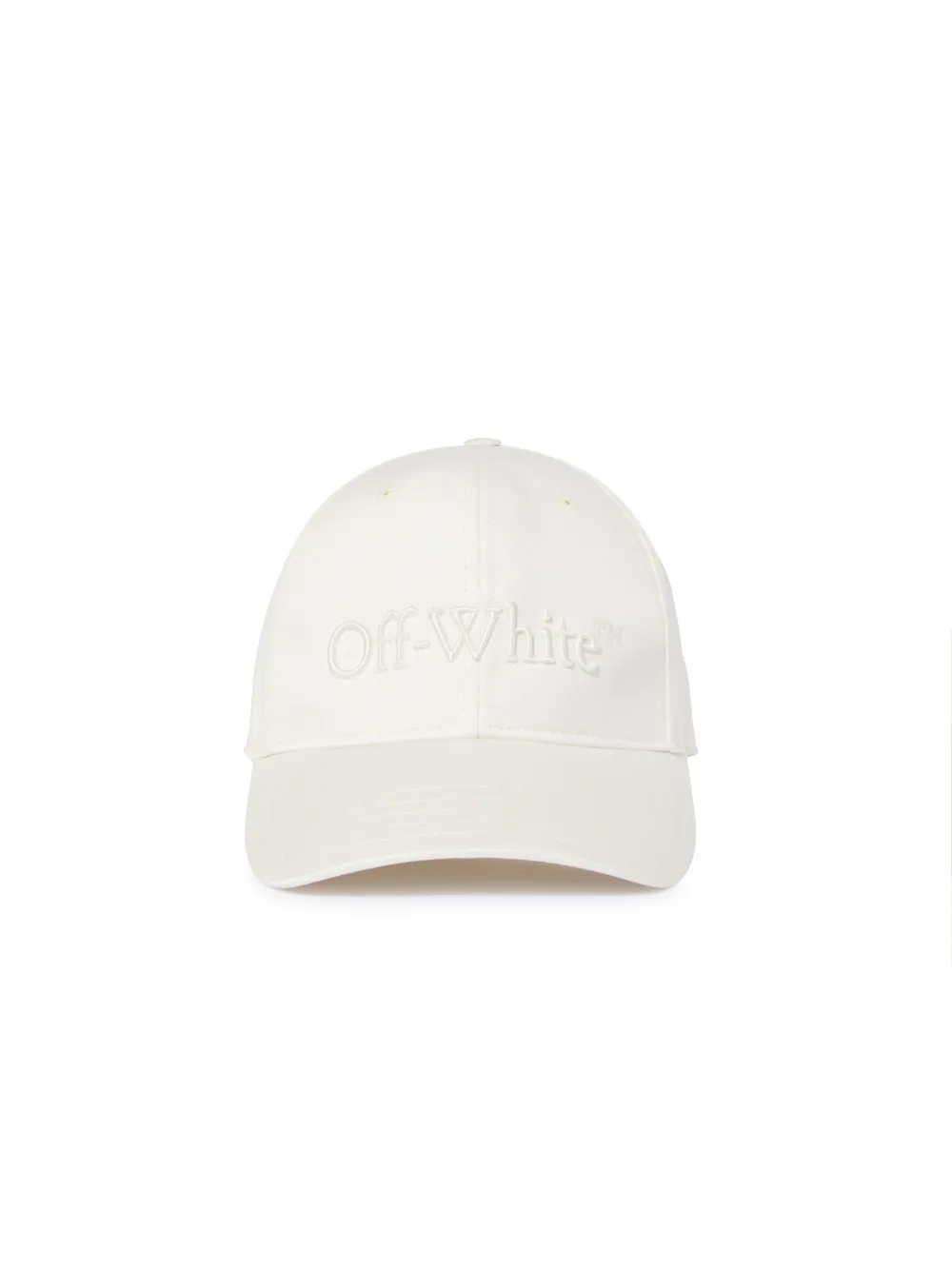 DRILL LOGO BOOKISH BASEBALL CAP in white | Off-White™ Official US