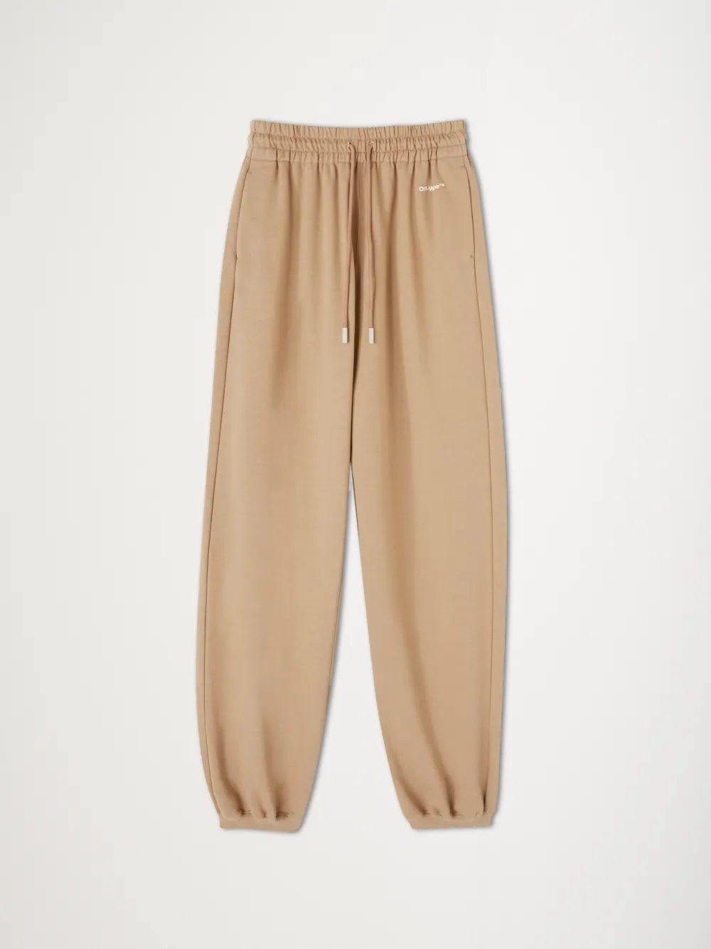 embroidered-logo track pants in brown | Off-White™ Official GB