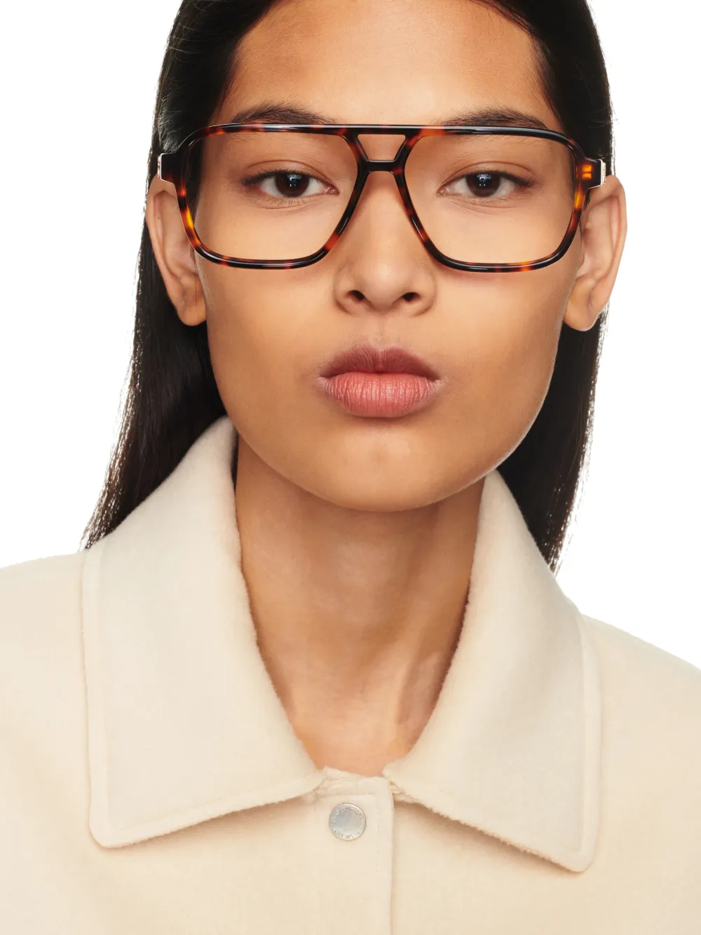 OPTICAL STYLE 28 in brown | Off-White™ Official GB