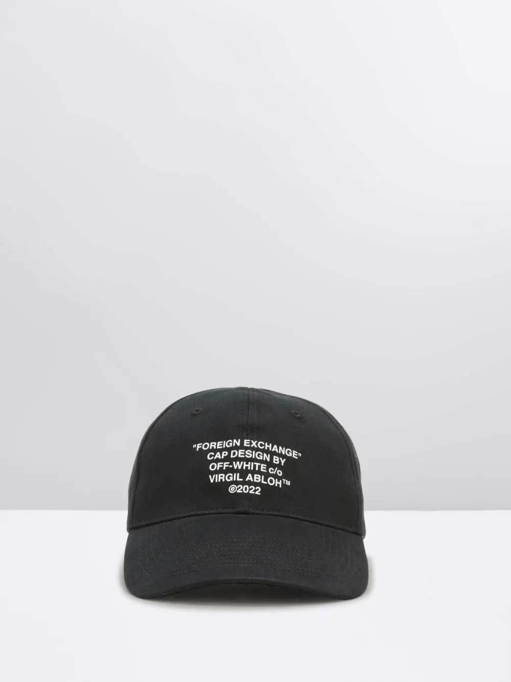 FOREIGN EXCHANGE BASEBALL CAP in black | Off-White™ Official GB