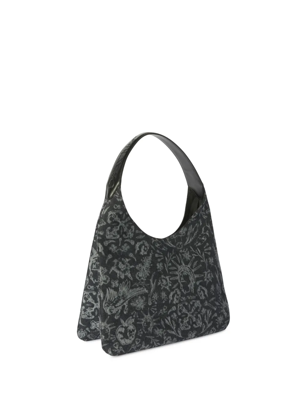 HOBO METROPOLITAN TATTOO PRINT in black | Off-White™ Official US