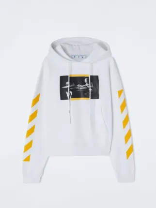 Hoodie mit Caravaggio Gemalde Off White Offizielle Website
