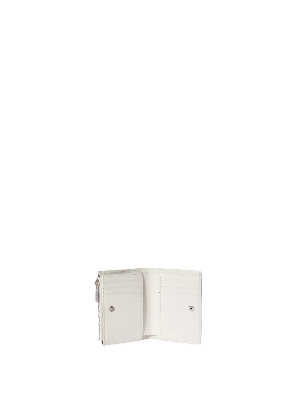 JITNEY QUOTE BI-FOLD ZIPPER WALLET in white | Off-White™ Official US