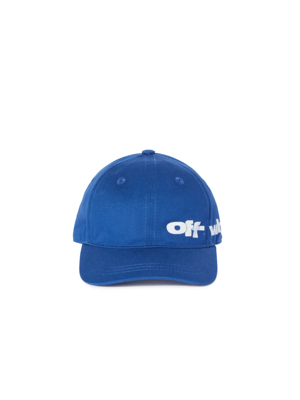 OFF SPLIT BASEBALL CAP in blue | Off-White™ Official IN
