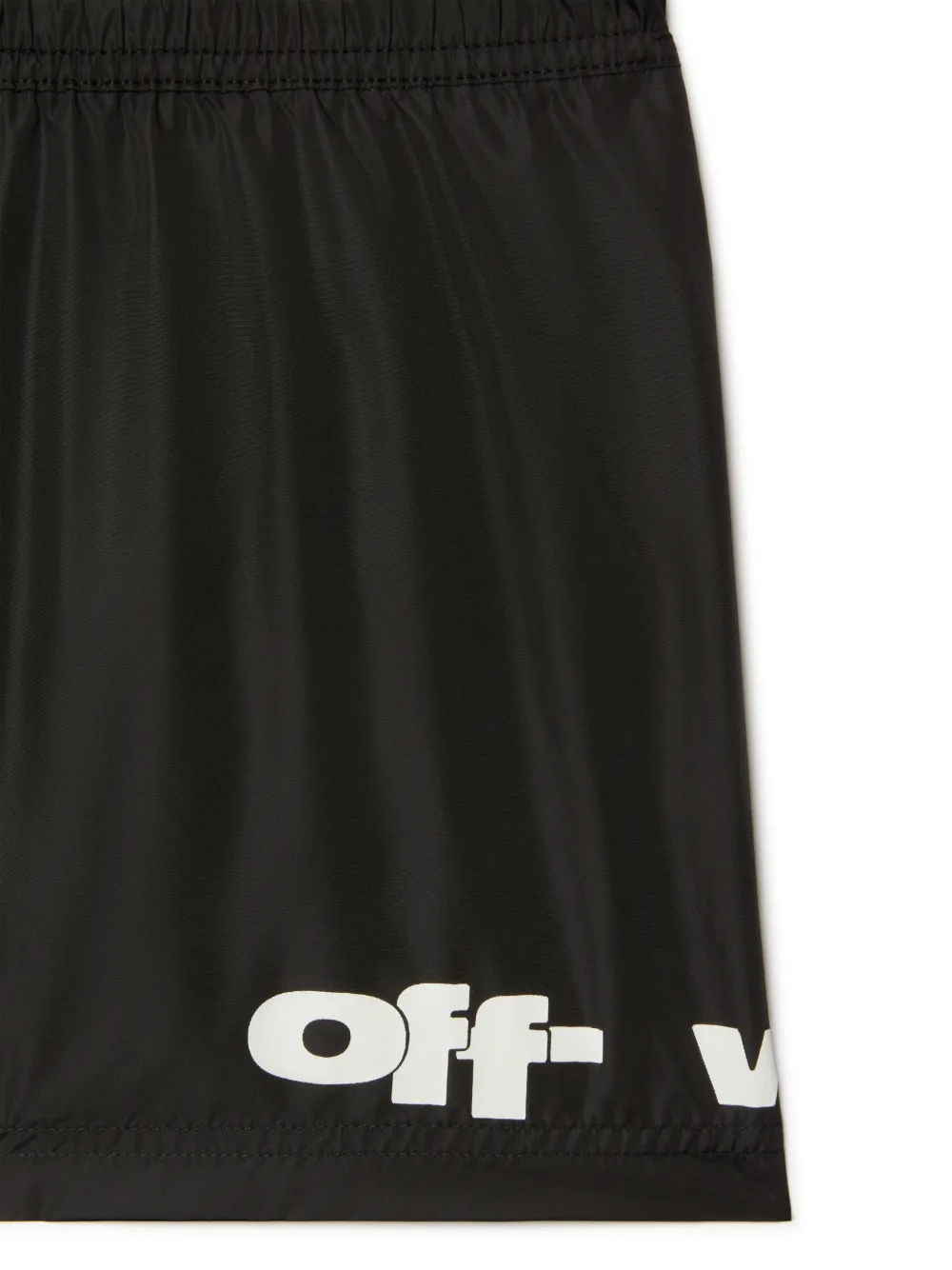 OFF SPLIT SWIM SHORTS in black | Off-White™ Official CA