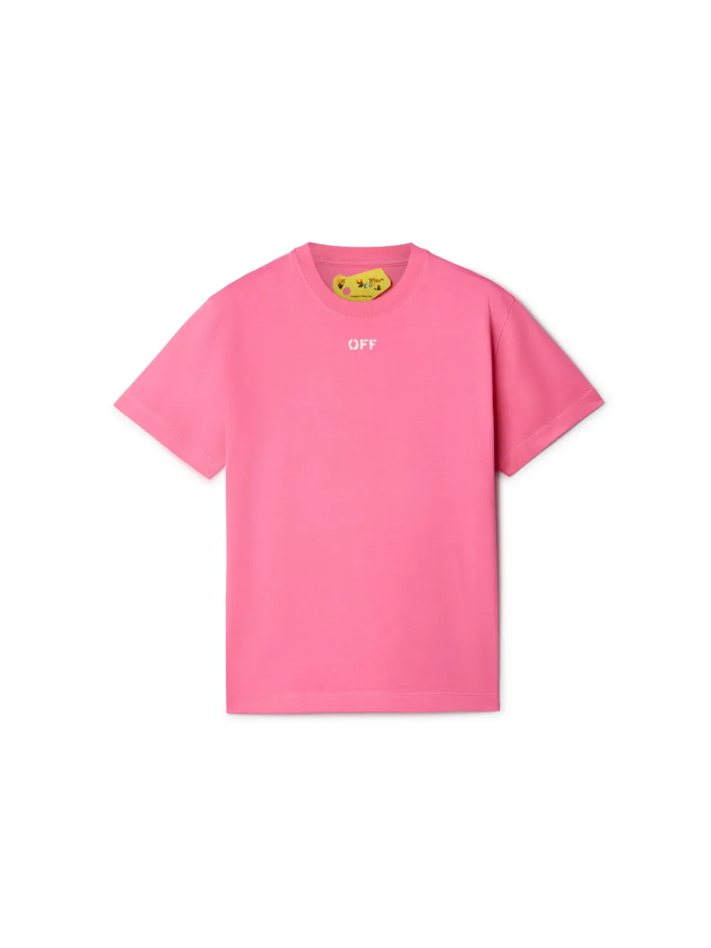 Off Stamp Plain S/S Tee in pink | Off-White™ Official GB