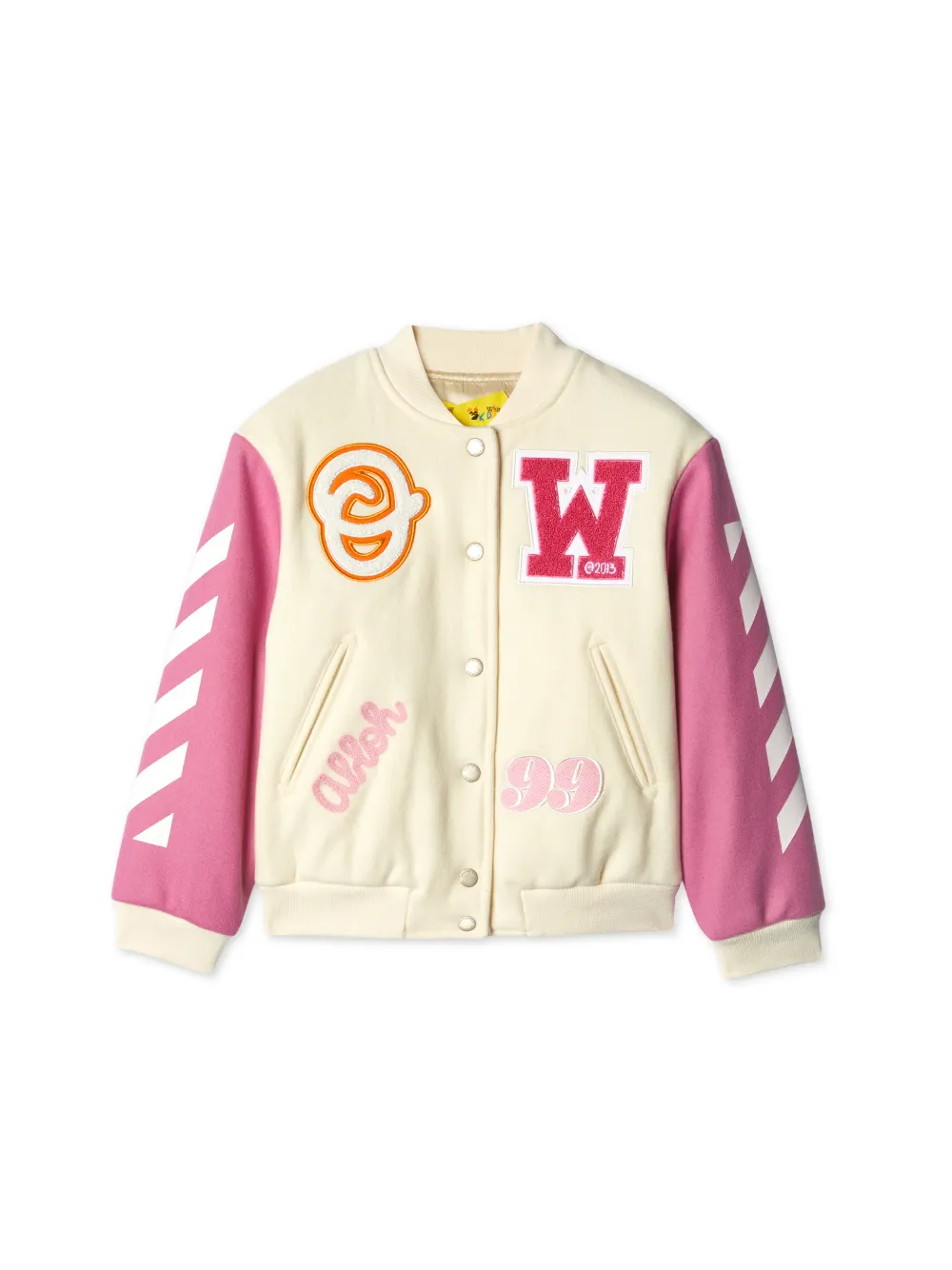 OW PATCH VARSITY in neutrals | Off-White™ Official GB