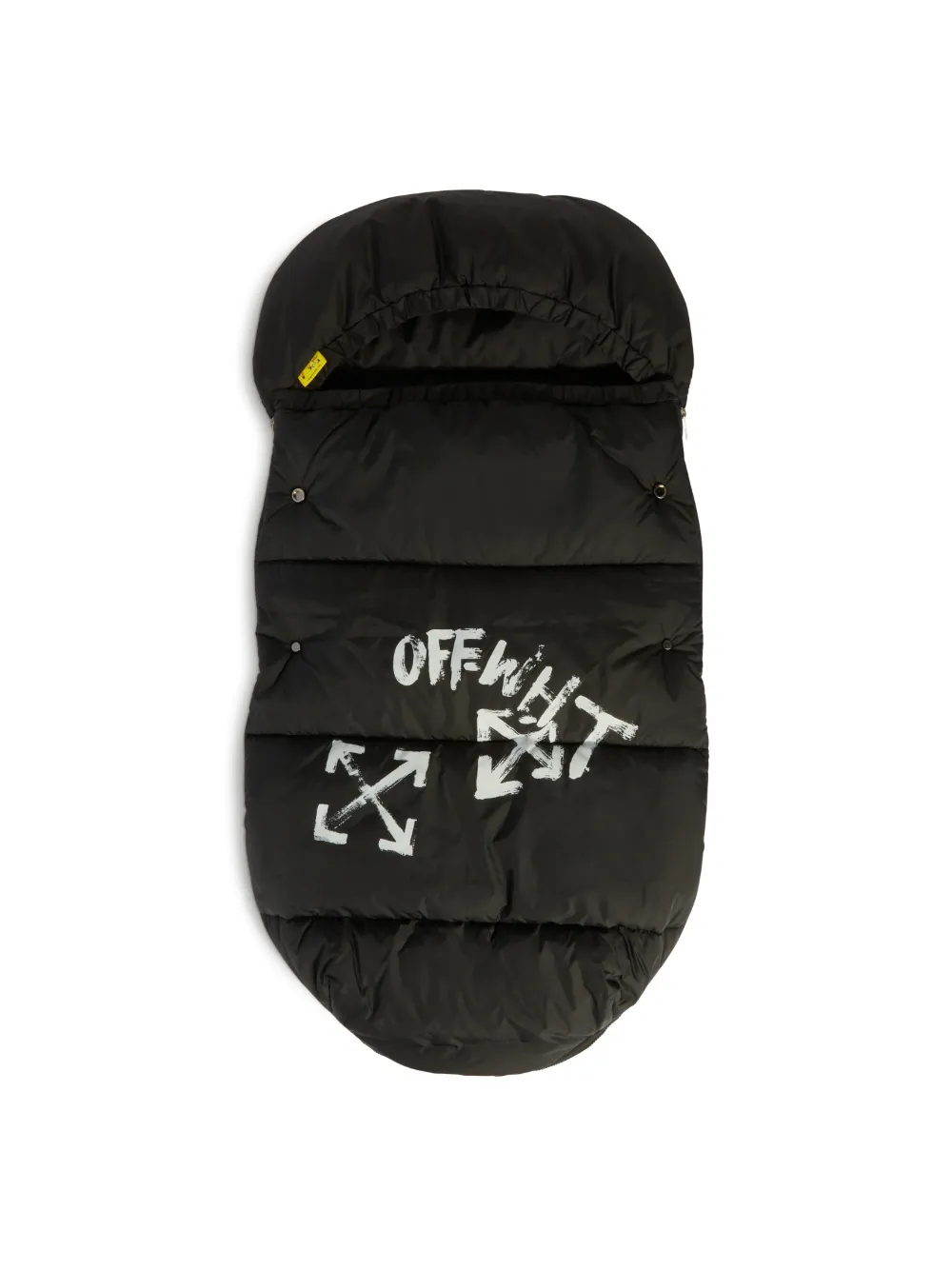 PAINT SCRIPT FOOTMUFF in black | Off-White™ Official US