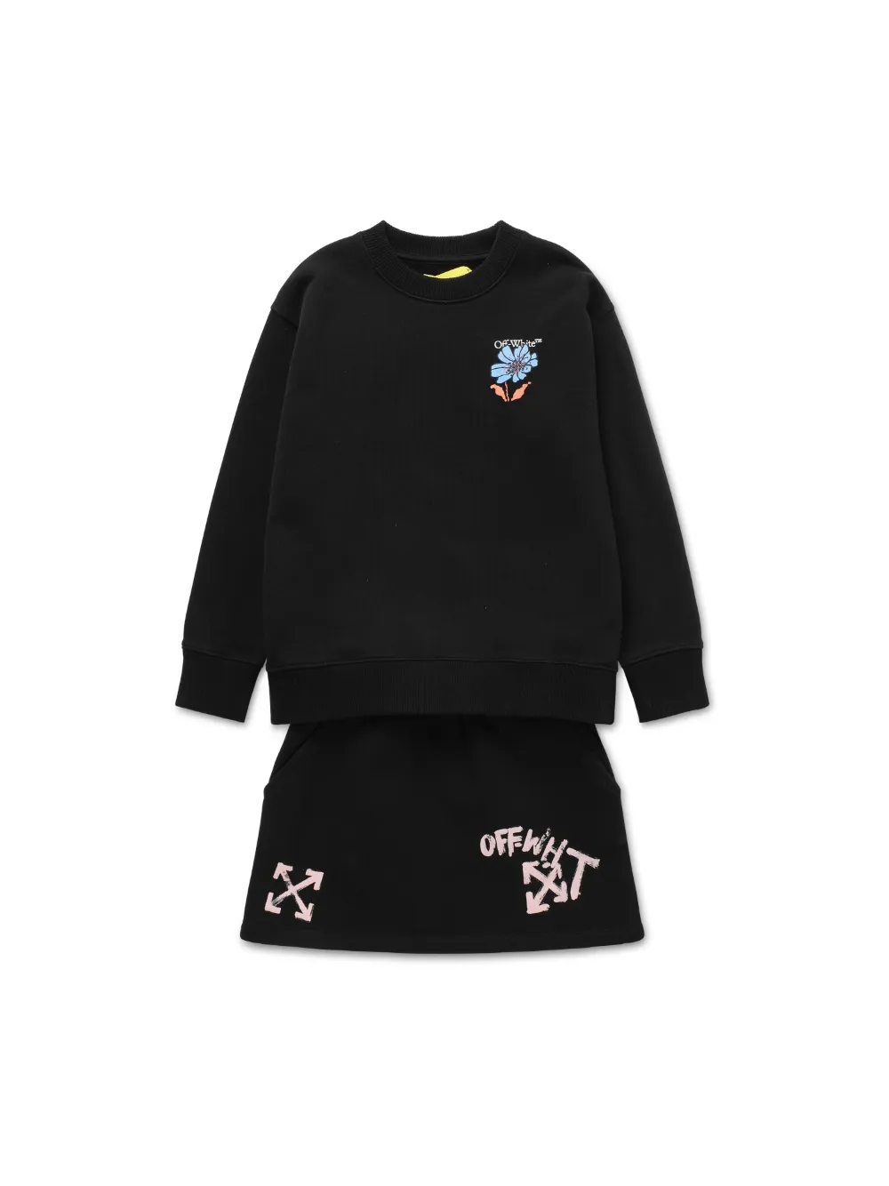 PAINT SCRIPT SKIRT in black | Off-White™ Official US