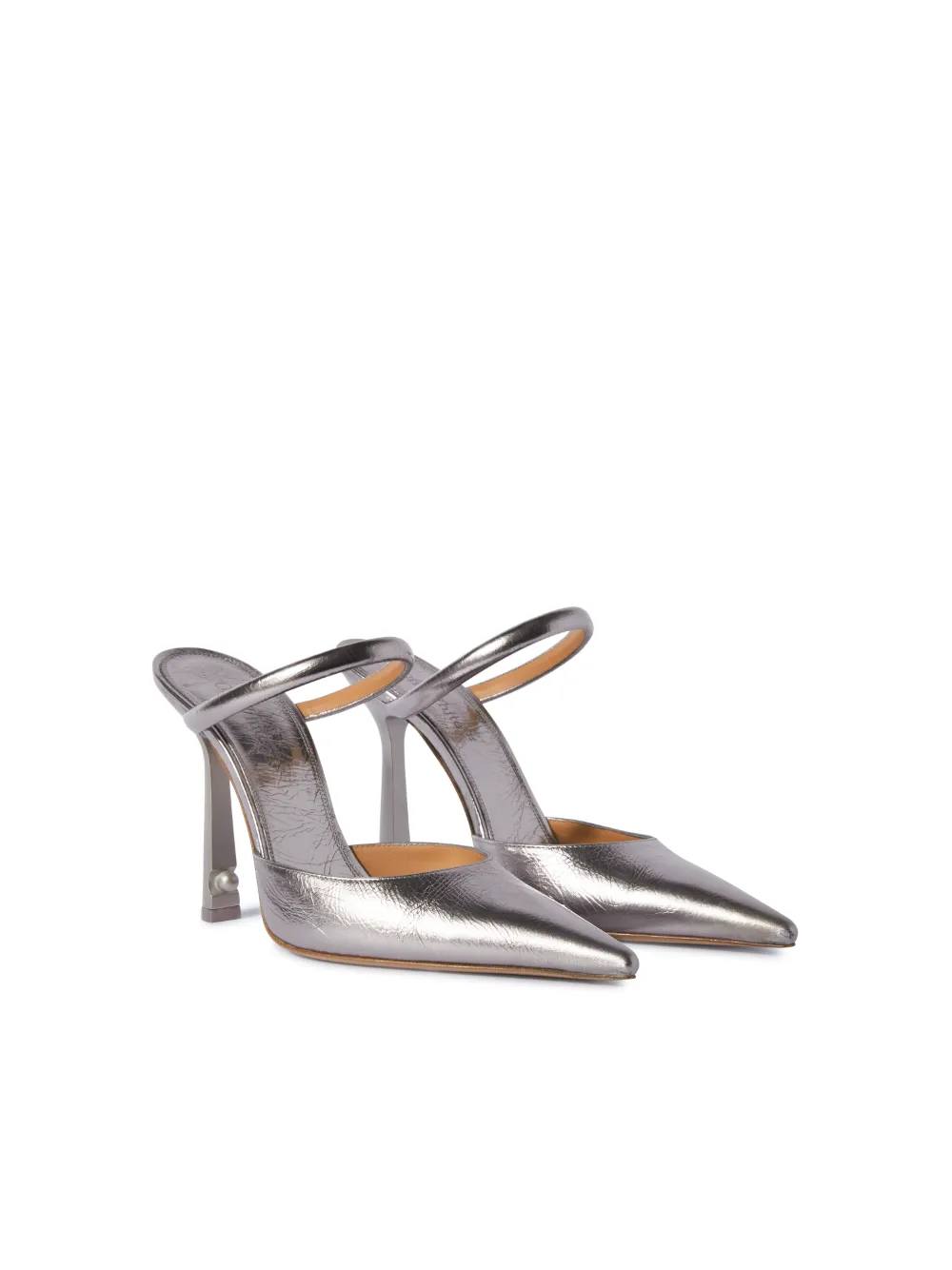 LOLLIPOP METAL MULE in grey | Off-White™ Official US