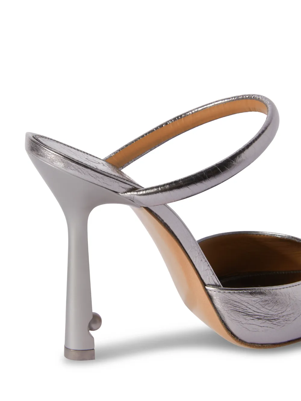 LOLLIPOP METAL MULE in grey | Off-White™ Official GB