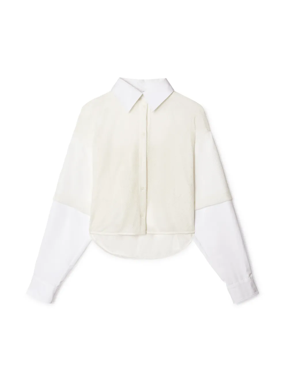 MESH BASEBALL SHIRT in white | Off-White™ Official GB