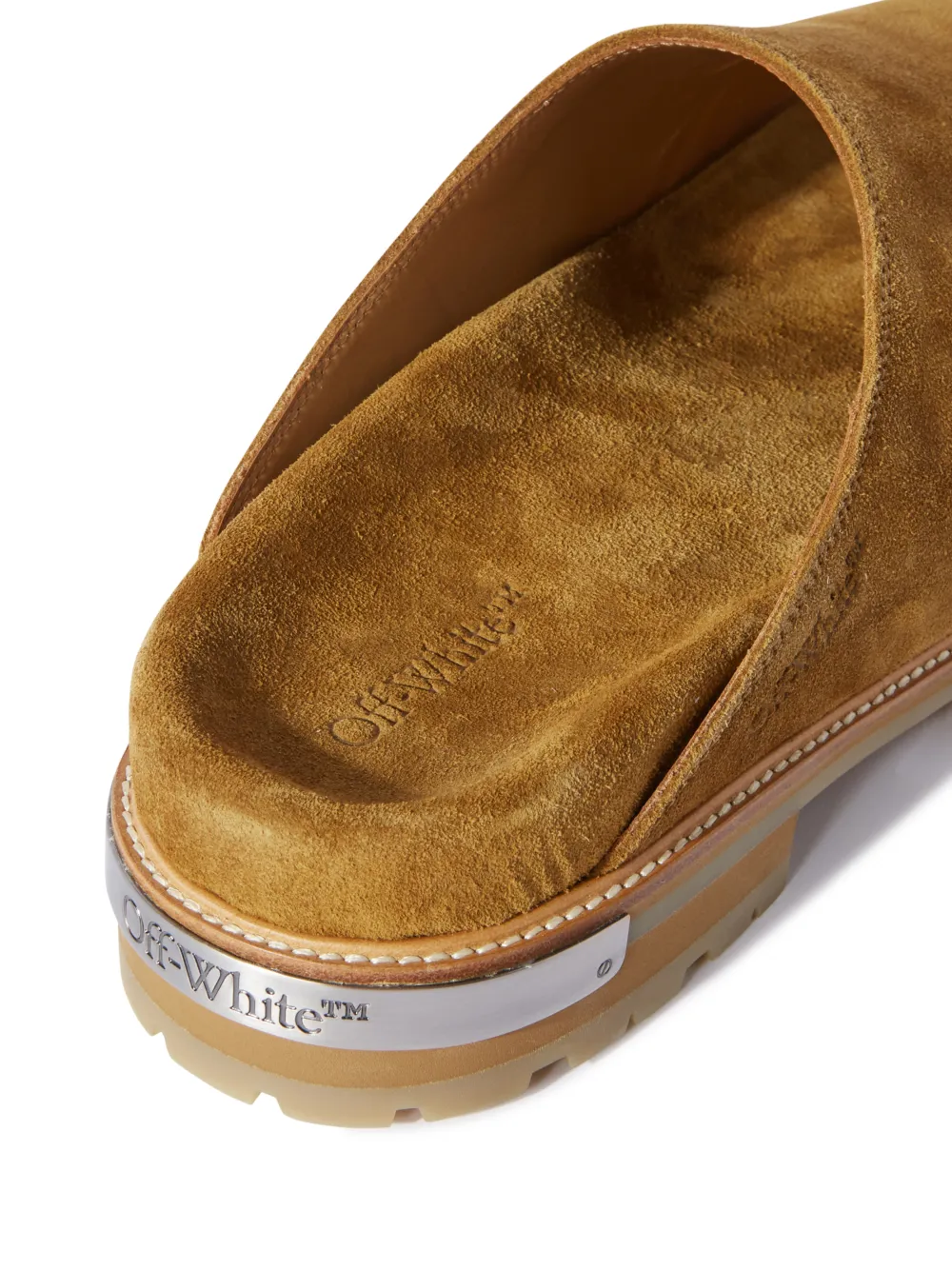 METAL LOGO SUEDE CLOGS on Sale - Off-White™ Official TH