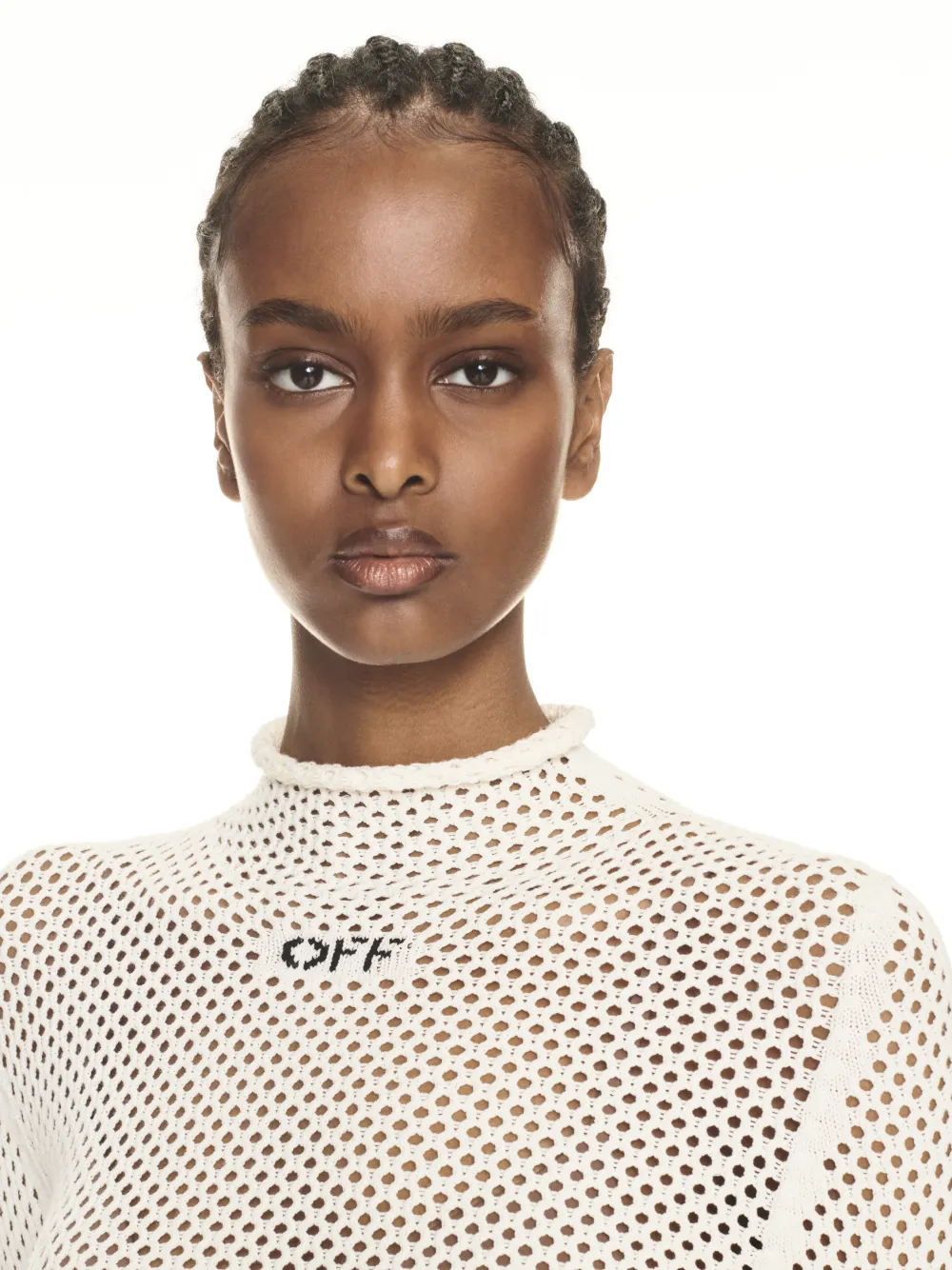 NET TURTLENECK in neutrals | Off-White™ Official US